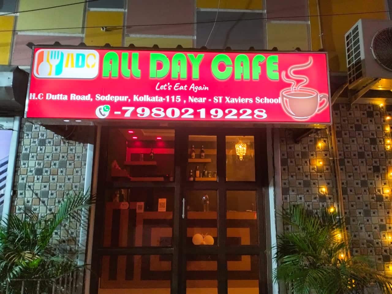 Menu of All Day Cafe, Sodepur, Kolkata