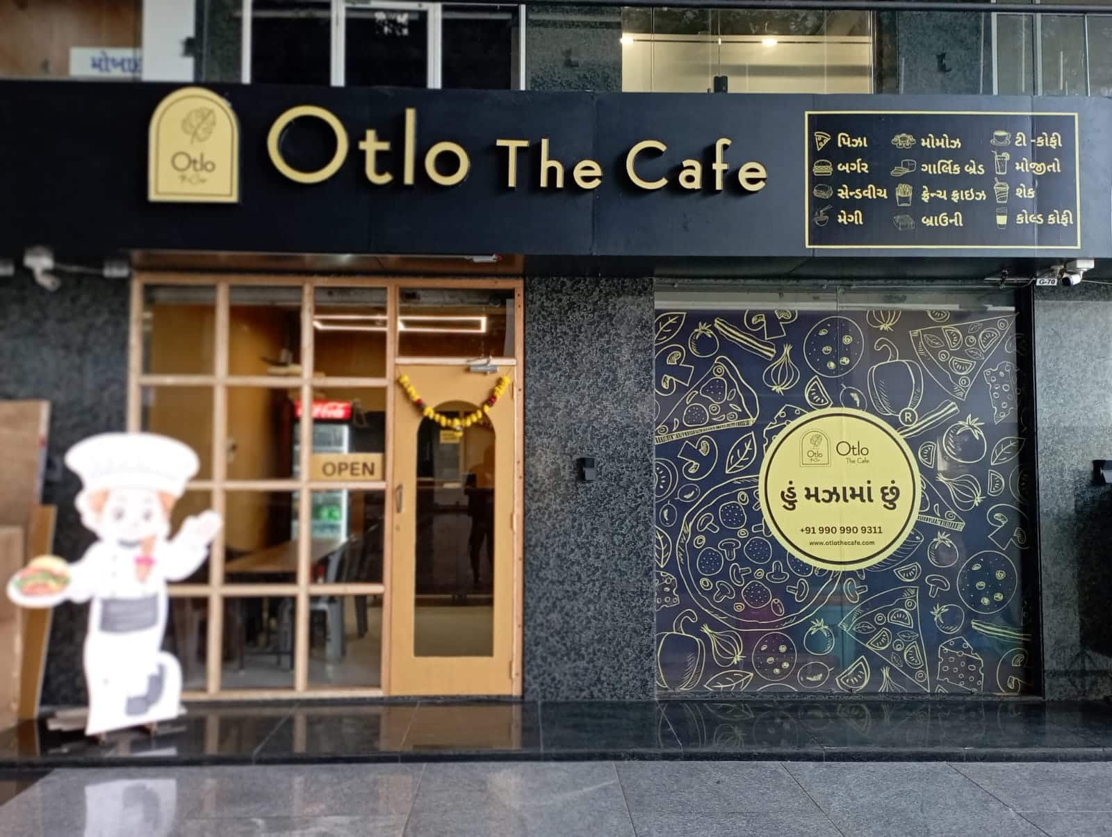 Menu of Otlo The Cafe, Mota Varachha, Surat