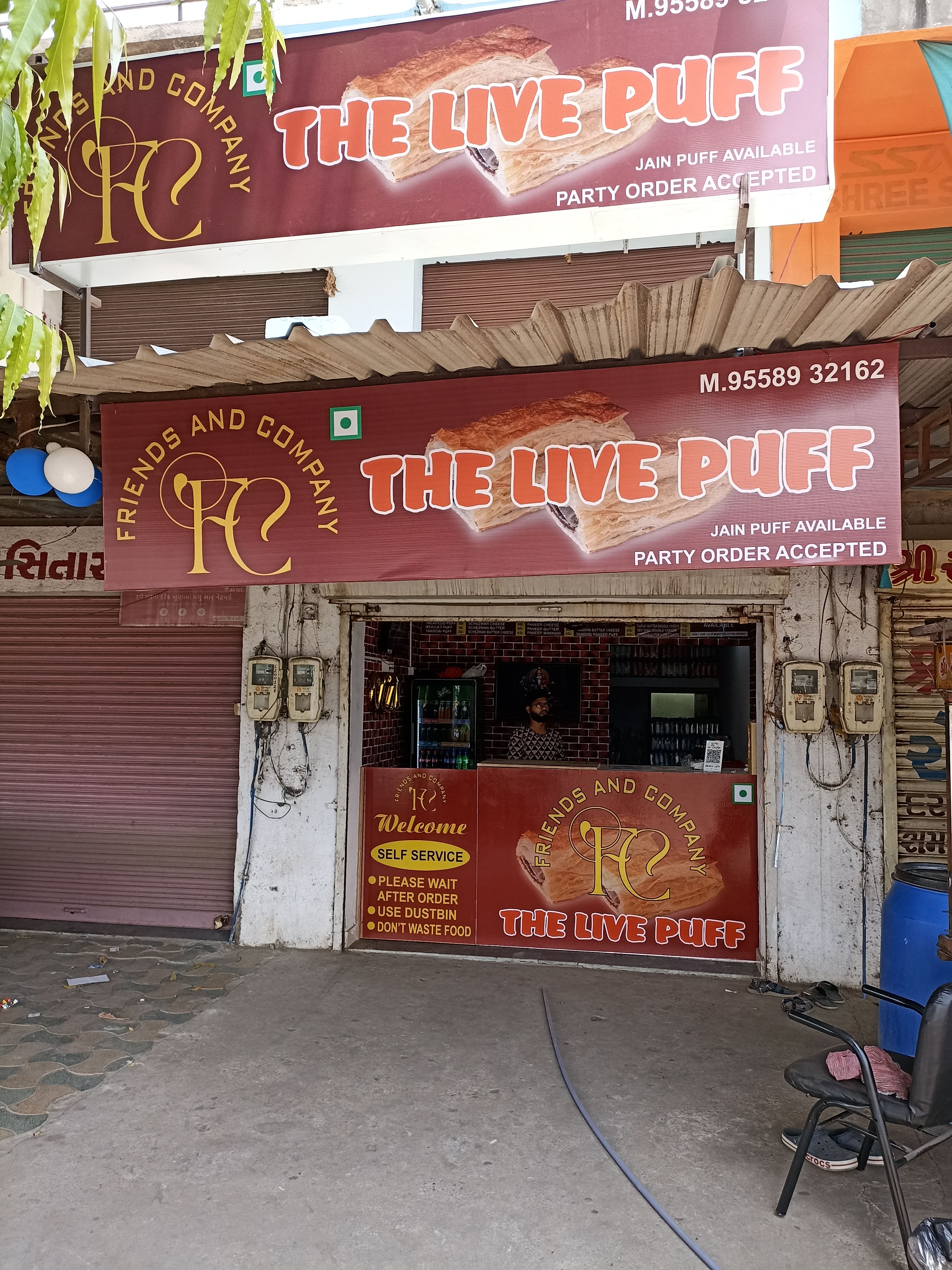 Menu of Friends And Company The Live Puff, Isanpur, Ahmedabad