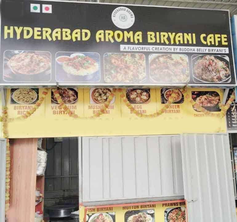 Menu of Hyderabad Aroma Biryani Cafe, Hafeezpet, Hyderabad