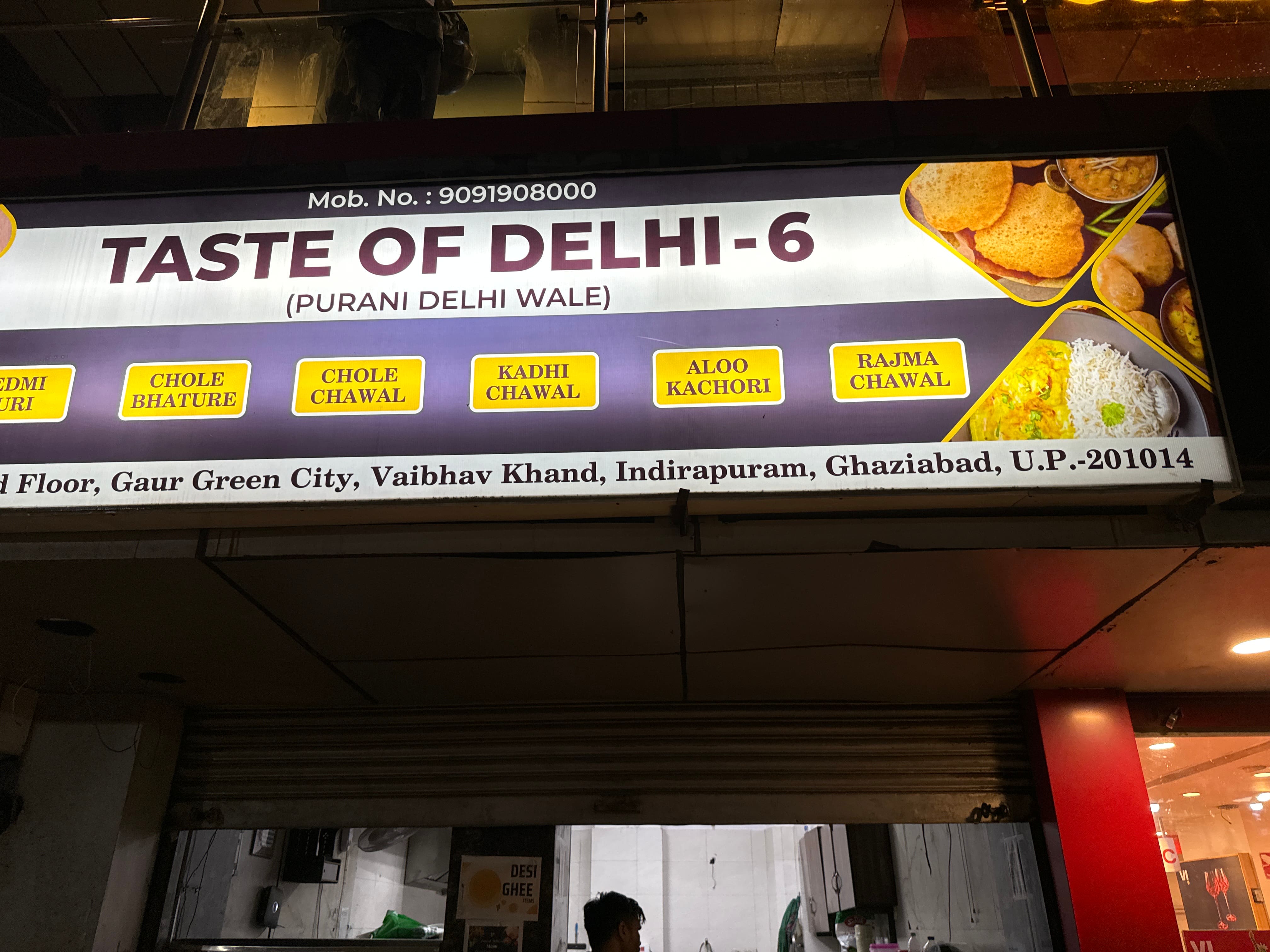 Taste Of Delhi - 6, Indirapuram, Ghaziabad | Zomato