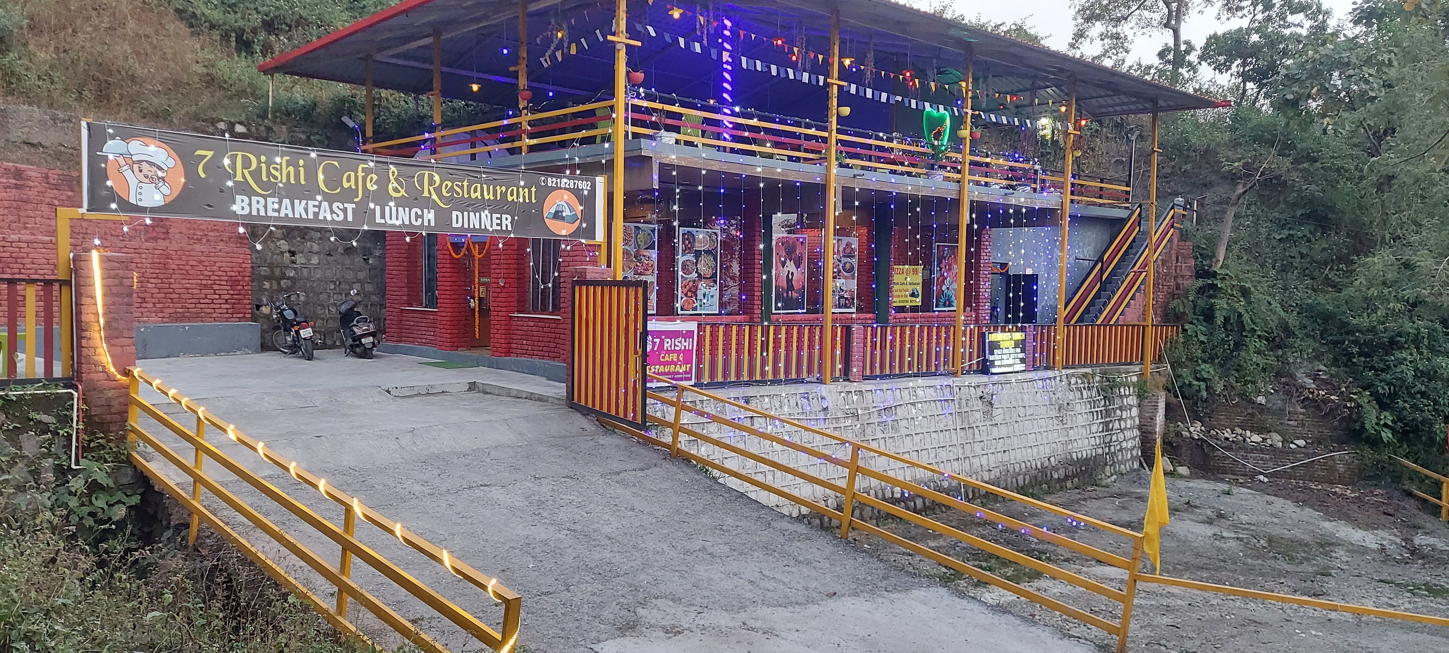 Menu of 7 Rishi Cafe & Restaurant, Malsi, Dehradun