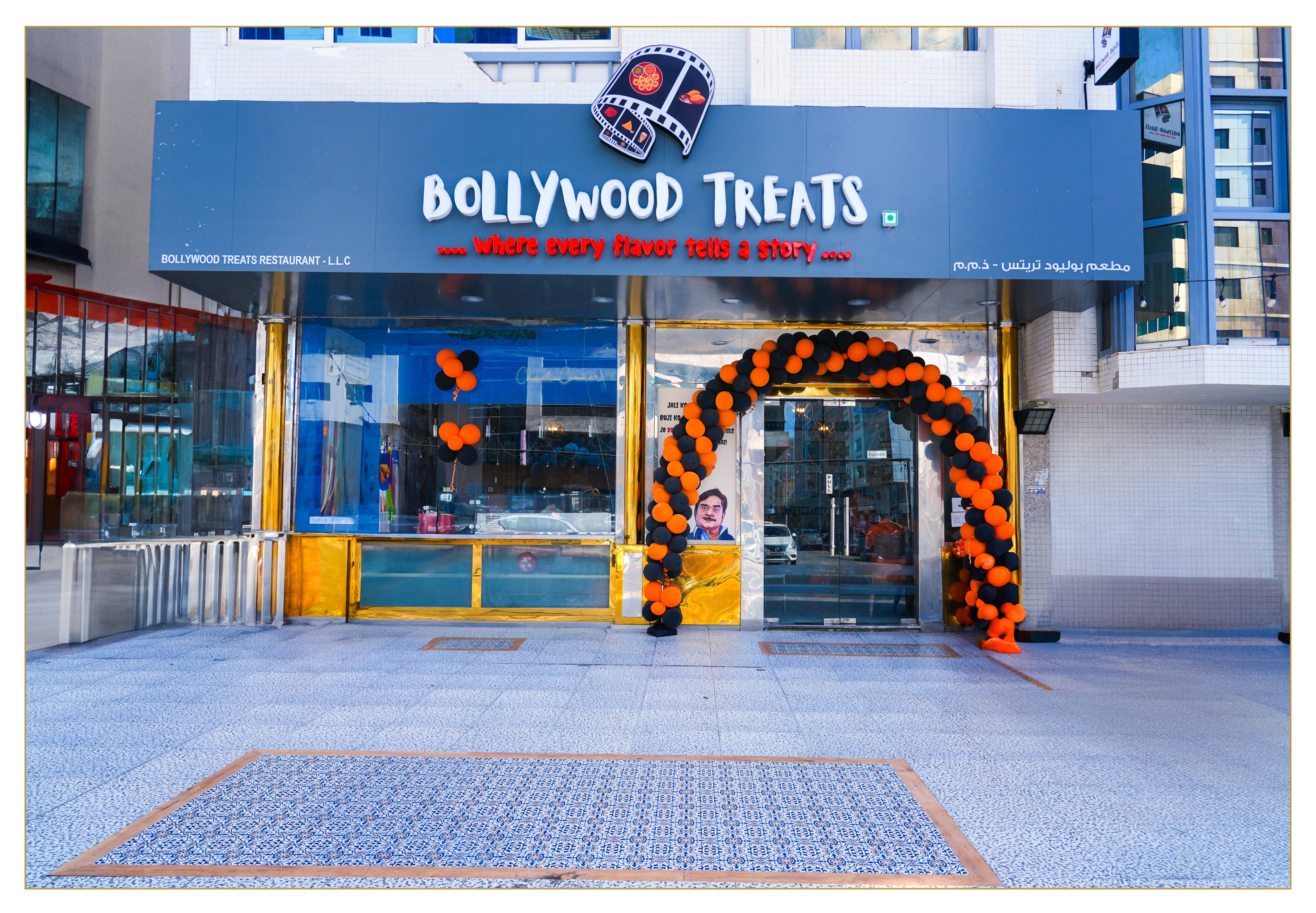 Menu of Bollywood Treats, Mussafah Shabiya, Abu Dhabi
