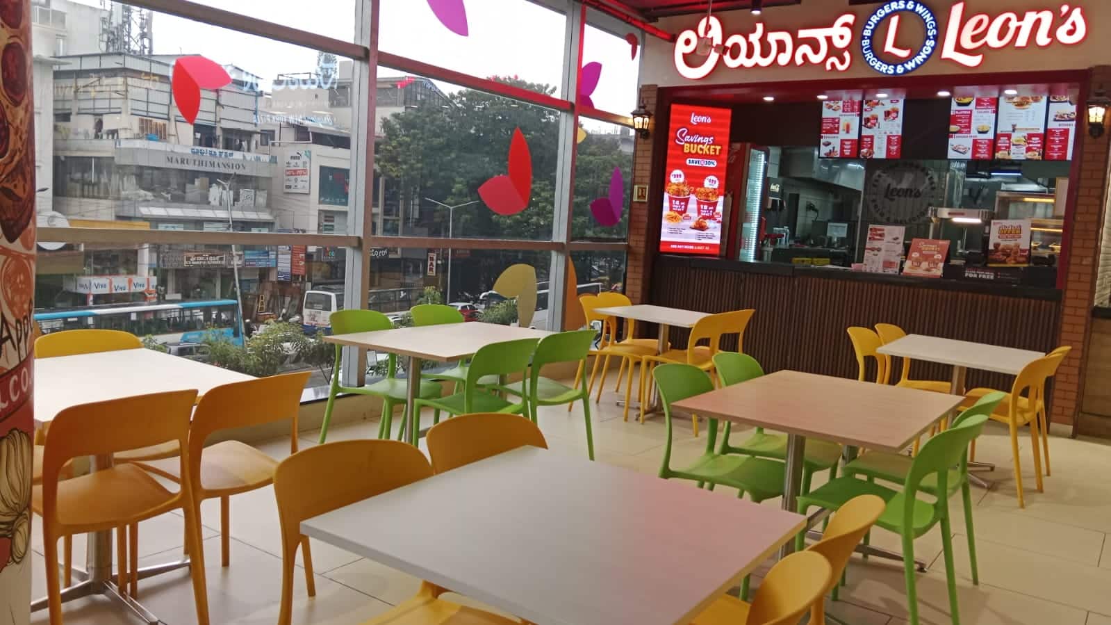 Menu of Leon's Burgers & Wings, Koramangala 7th Block, Bangalore