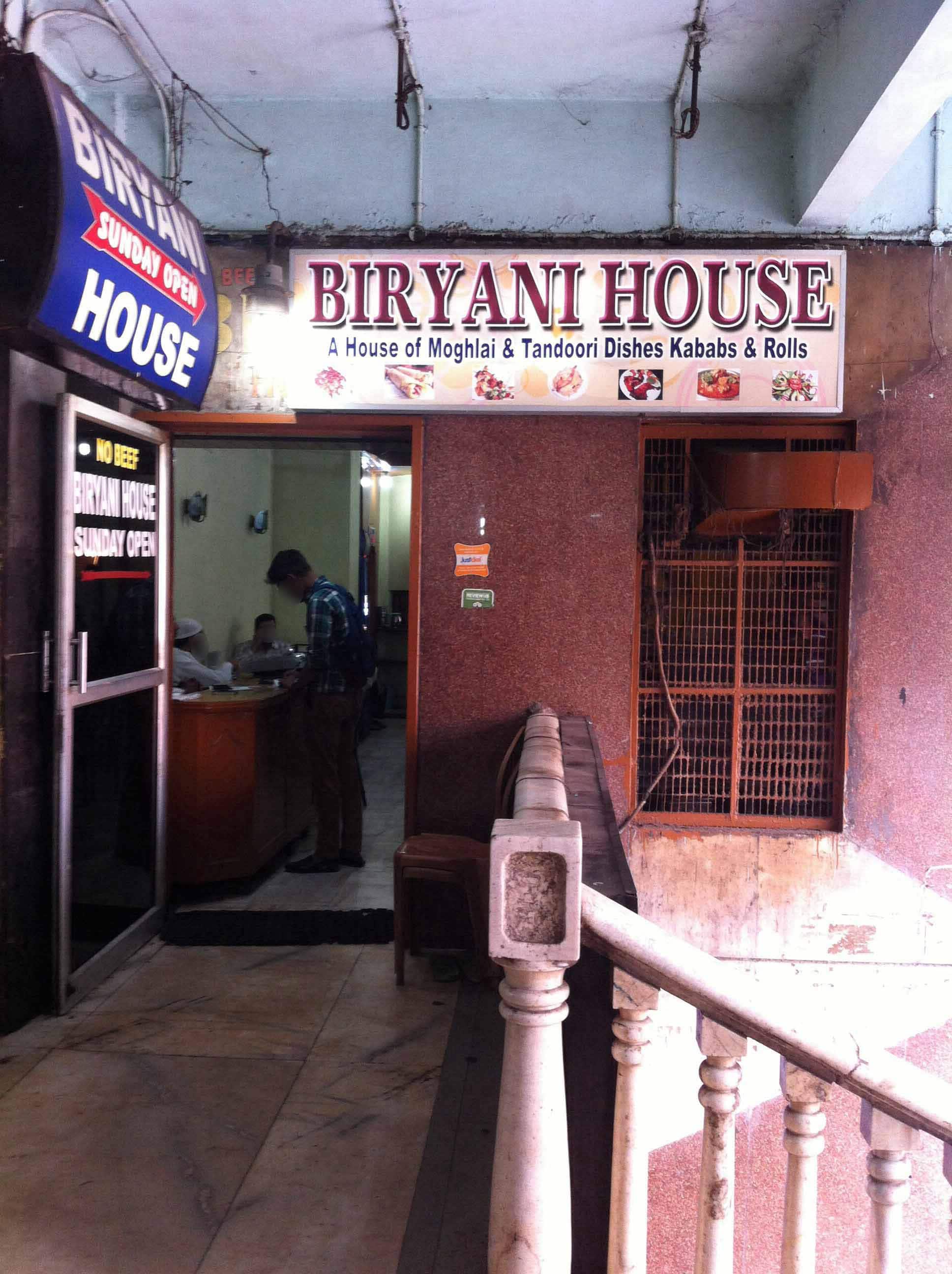 Menu of Biryani House, New Market Area, Kolkata