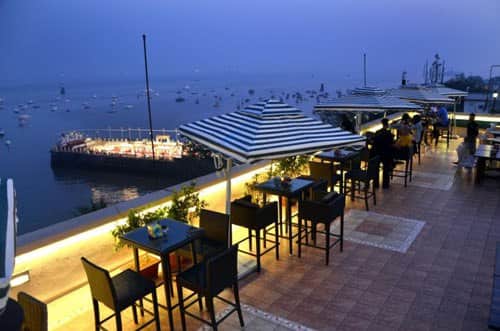 The Marina Upper Deck - Rooftop Cafe - Sea Palace Hotel, Colaba, Mumbai ...