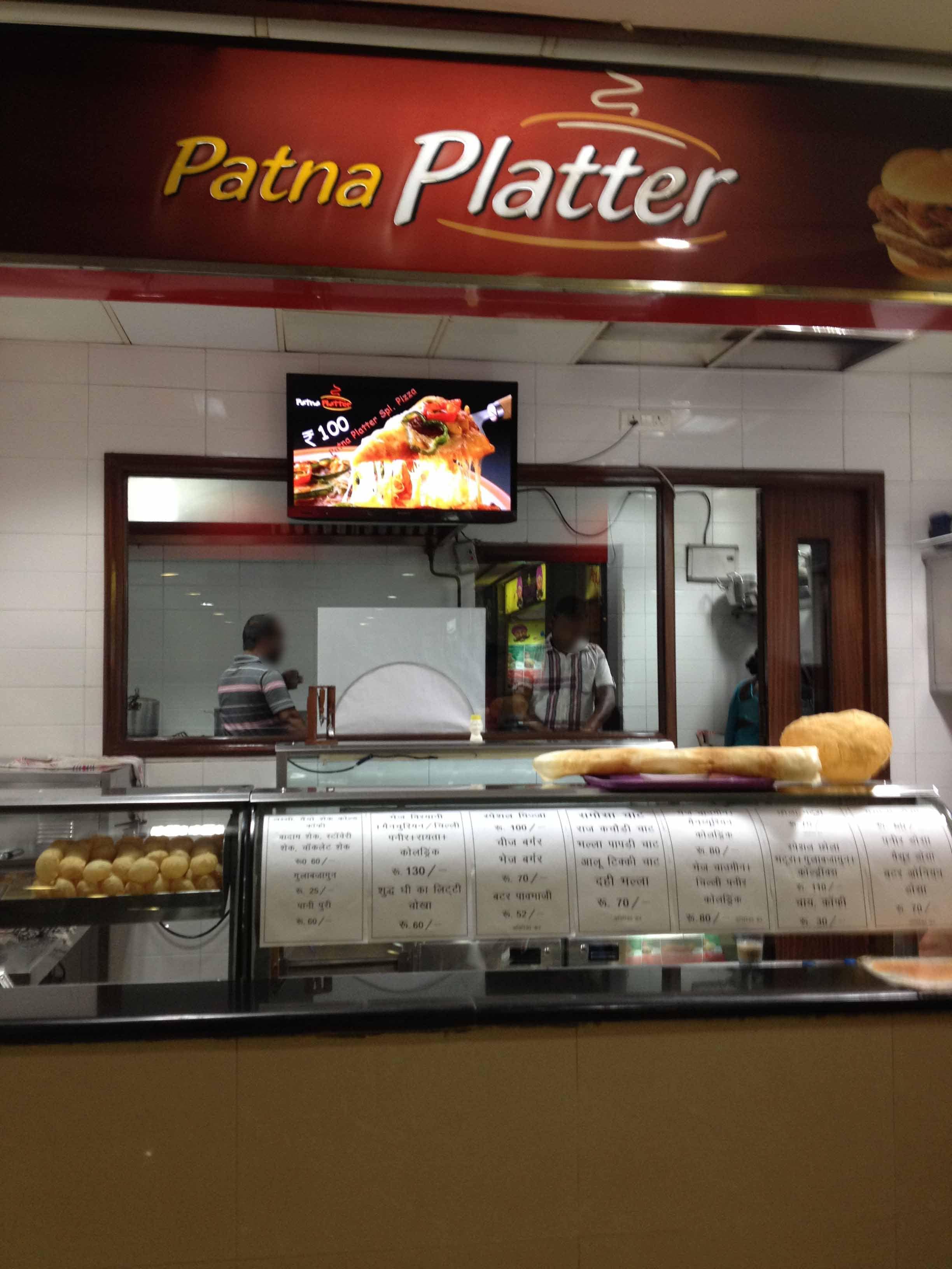 Menu of Patna Platter, Kurji, Patna