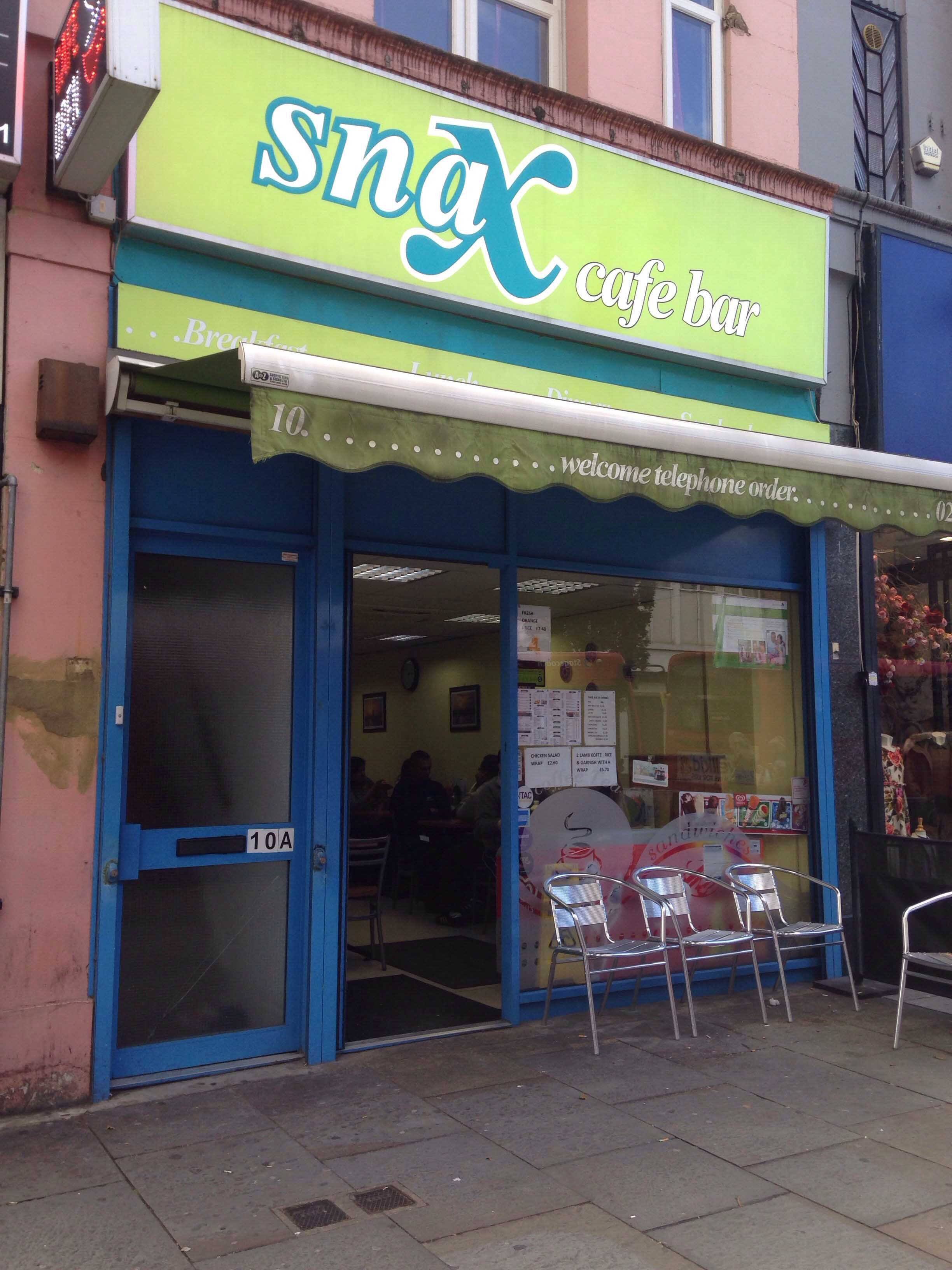Menu Of Snax Cafe Bar Ilford London Menu Of Snax Cafe Bar Ilford London