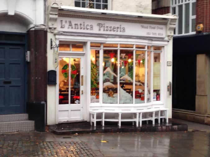L' Antica Pizzeria Menu, Menu for L' Antica Pizzeria, Hampstead, London ...