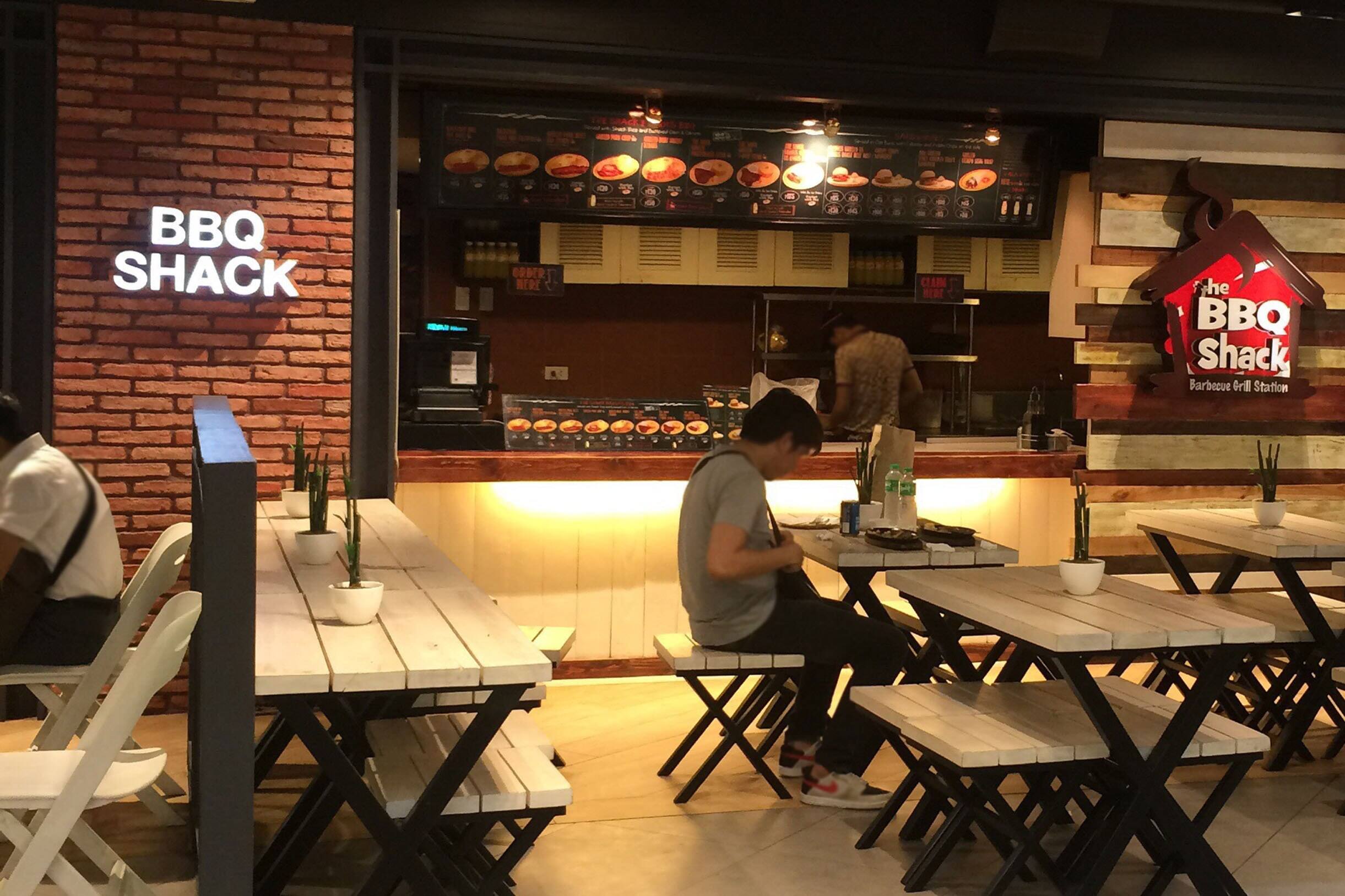 The BBQ Shack Barbecue Grill Station, Glorietta Complex, Makati City ...