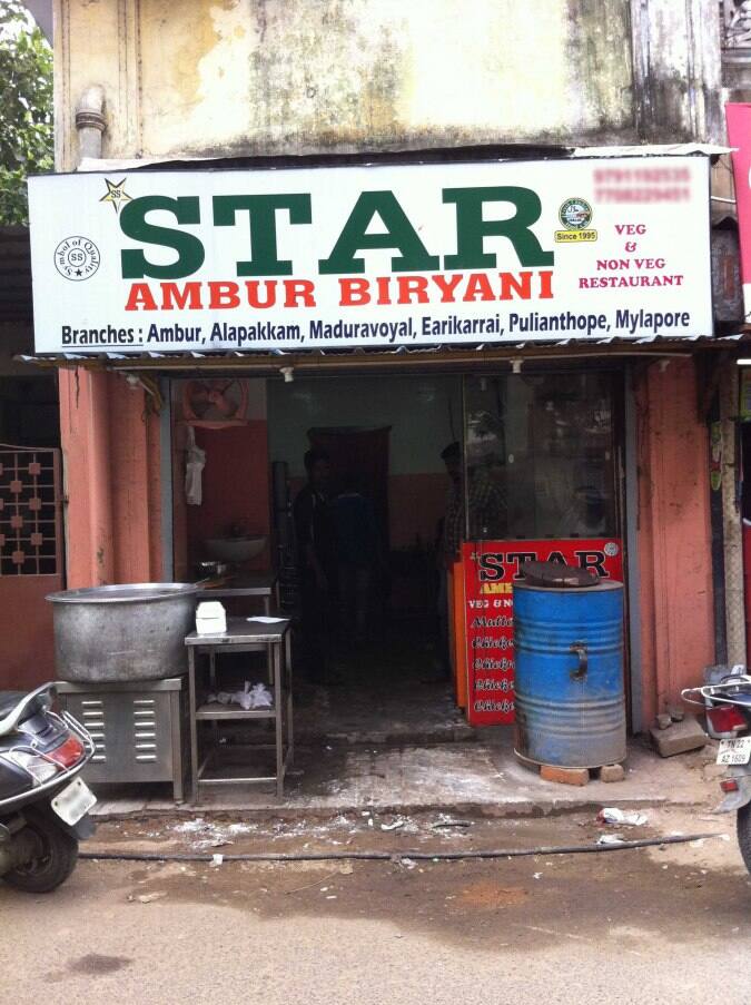 Star Ambur Biryani Menu, Menu for Star Ambur Biryani, Kilpauk, Chennai ...