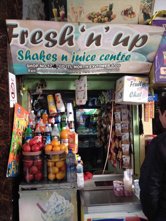 Fresh 'N' Up Menu, Menu for Fresh 'N' Up, Netaji Subhash Place, New ...