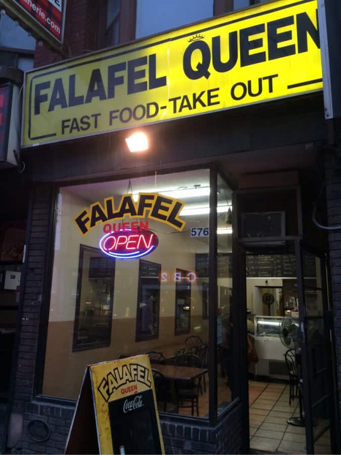 Falafel Queen Menu, Menu for Falafel Queen, Kensington-Chinatown ...