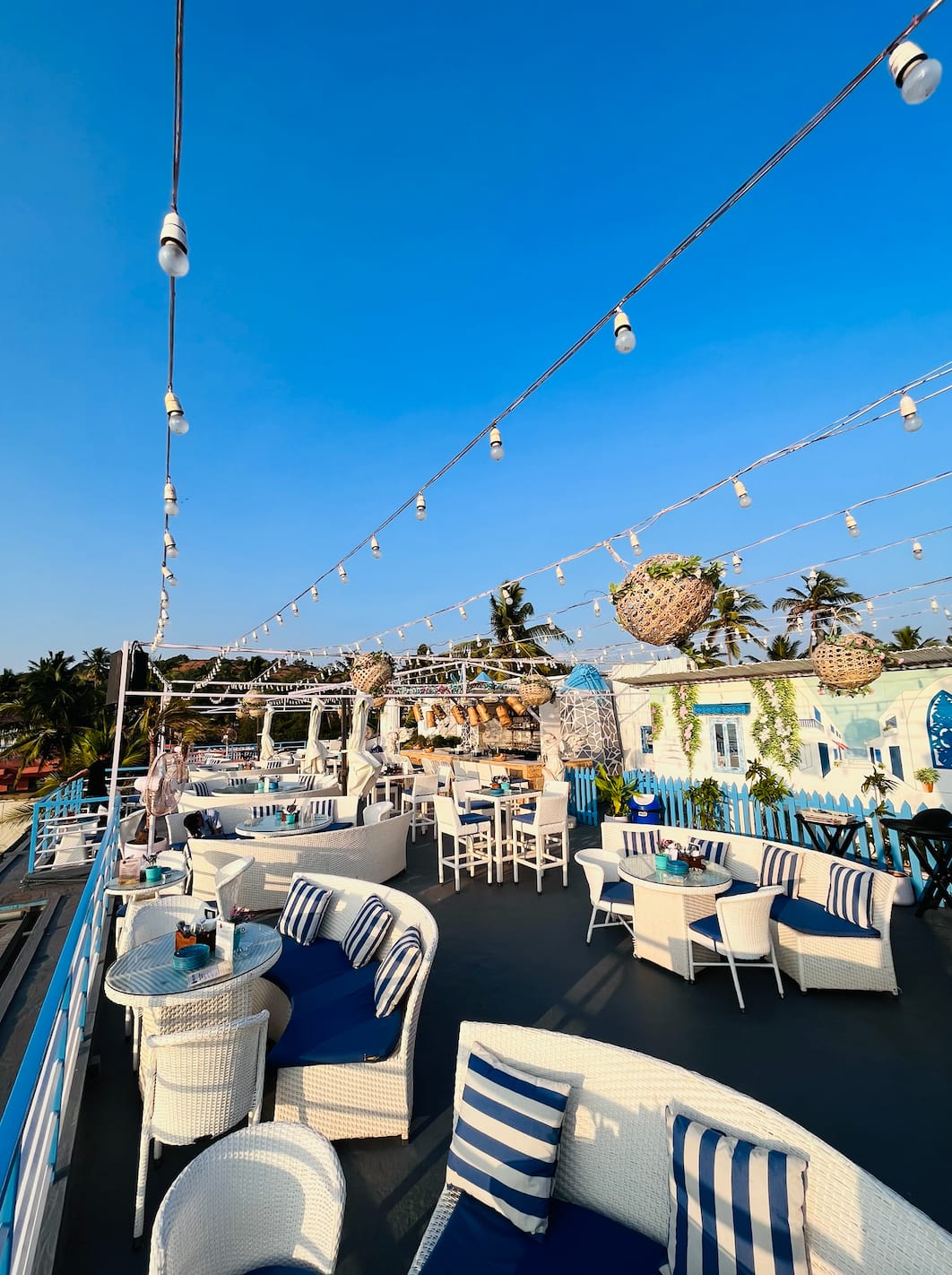 Menu of Purple Martini, Anjuna, Goa