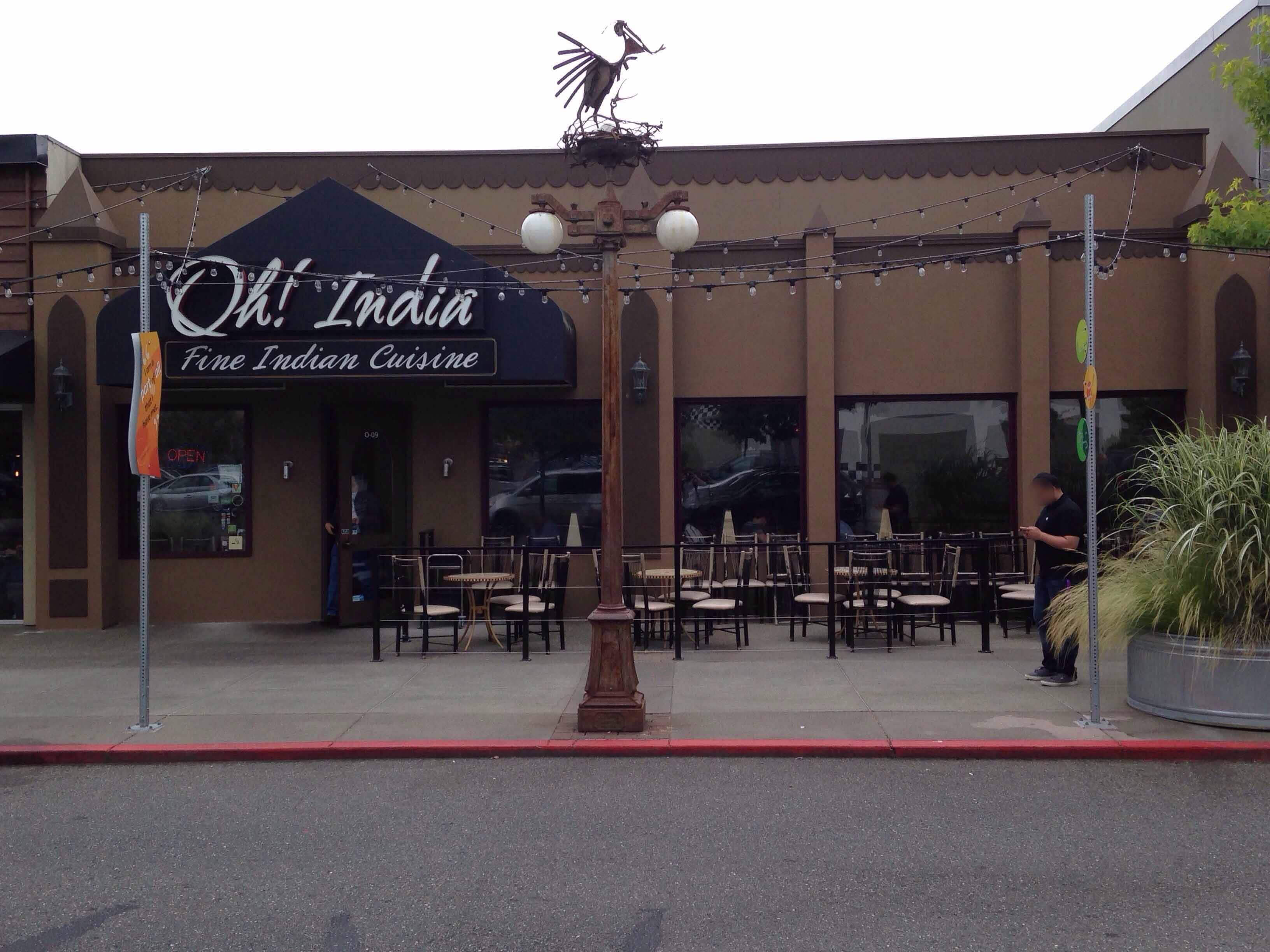 Menu of Oh! India, Bellevue, Bellevue