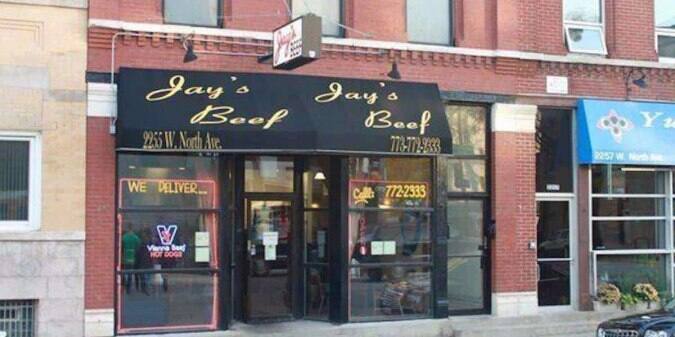 Jay's Beef Menu, Menu for Jay's Beef, Wicker Park, Chicago - Urbanspoon ...