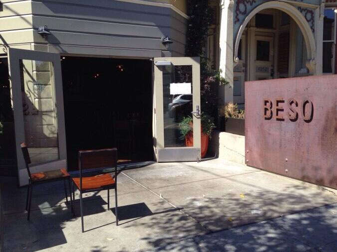 Beso Menu, Menu for Beso, Castro, San Francisco - Urbanspoon/Zomato