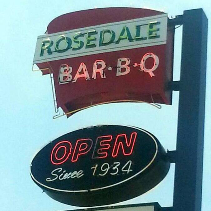 Rosedale Bar-B-Q Menu, Menu for Rosedale Bar-B-Q, Argentine / Rosedale ...