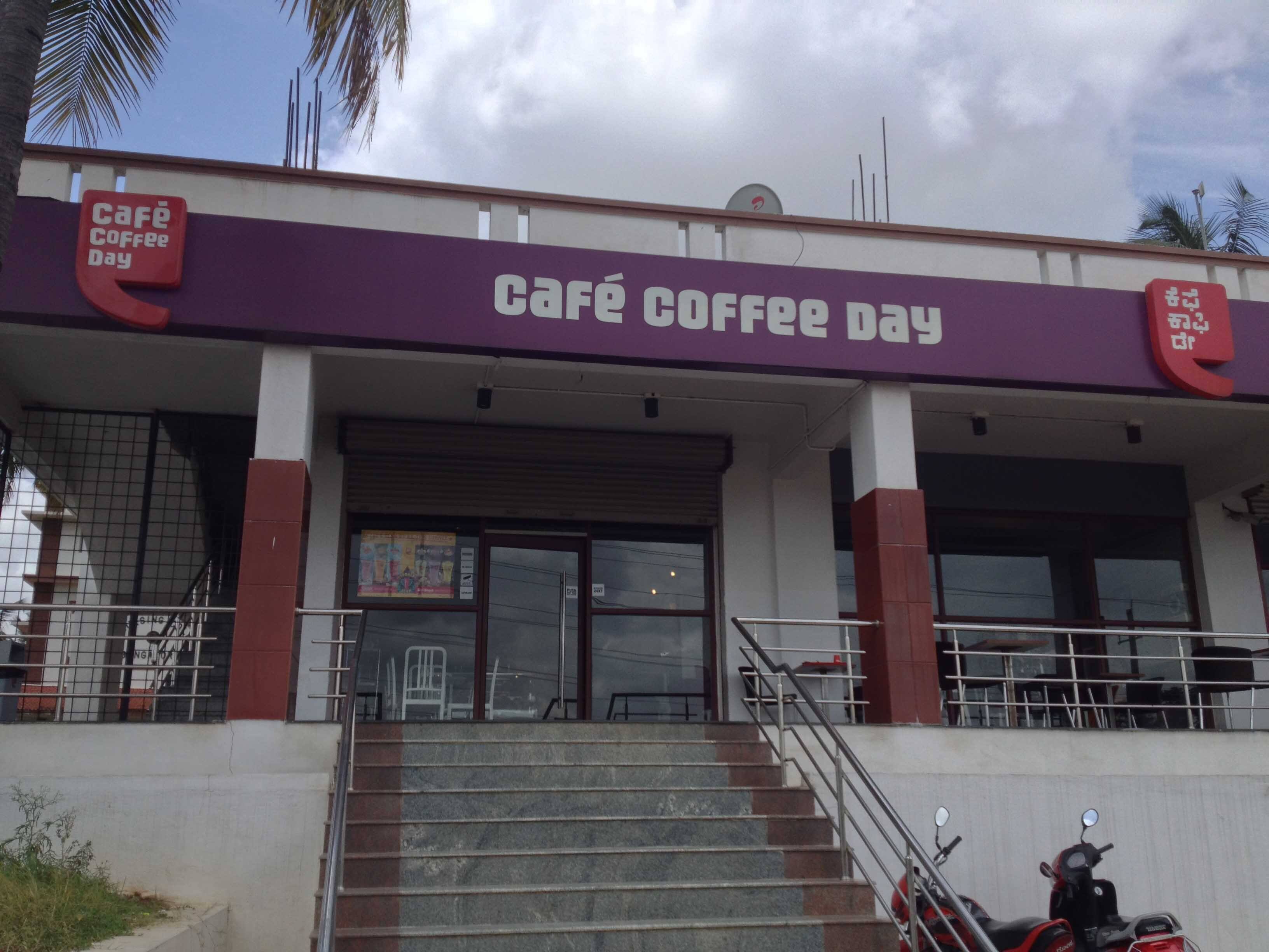 Menu Of Cafe Coffee Day Mysore Road Bangalore