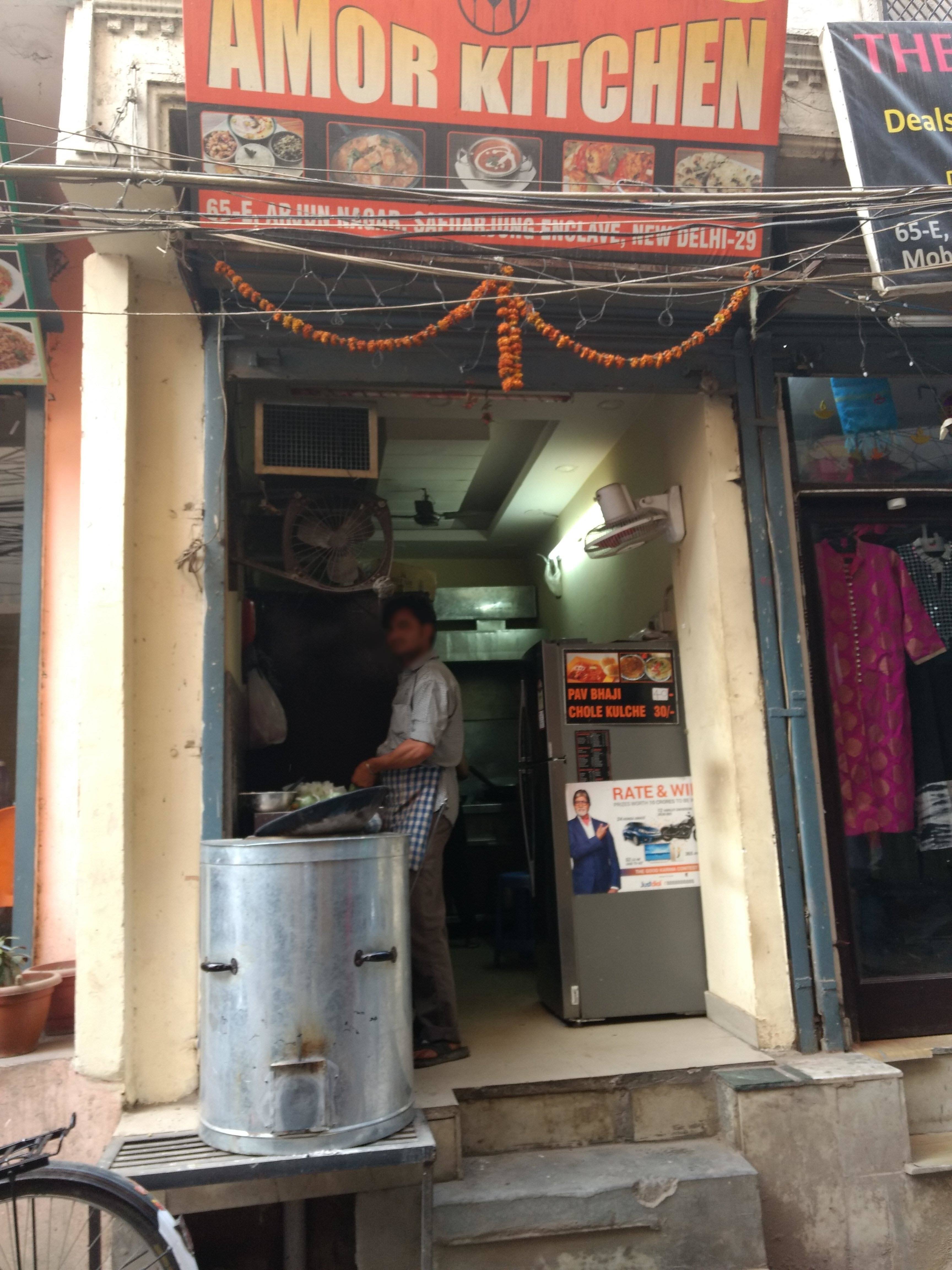 Menu of Amor Kitchen, Safdarjung, New Delhi