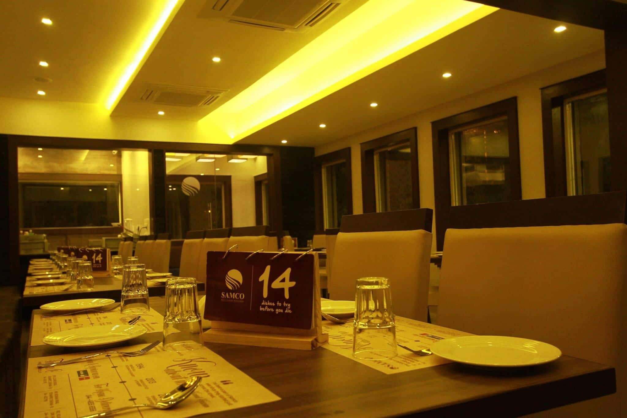 Menu of Samco, Velachery, Chennai