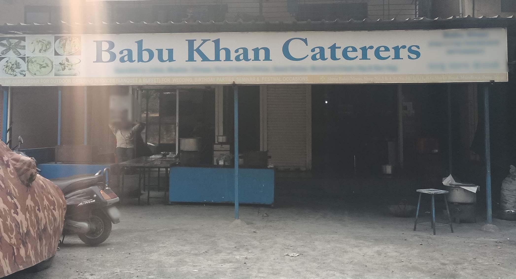 Babu Khan Caterers - Biryani, B.T. Kawade Road, Pune | Zomato