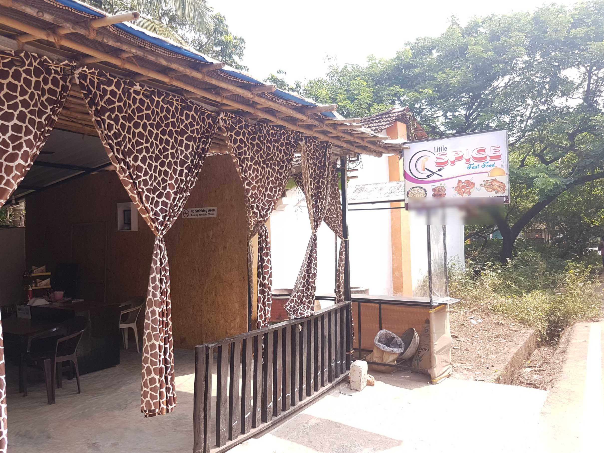 Menu of Little Spice Fast Food, Anjuna, Goa