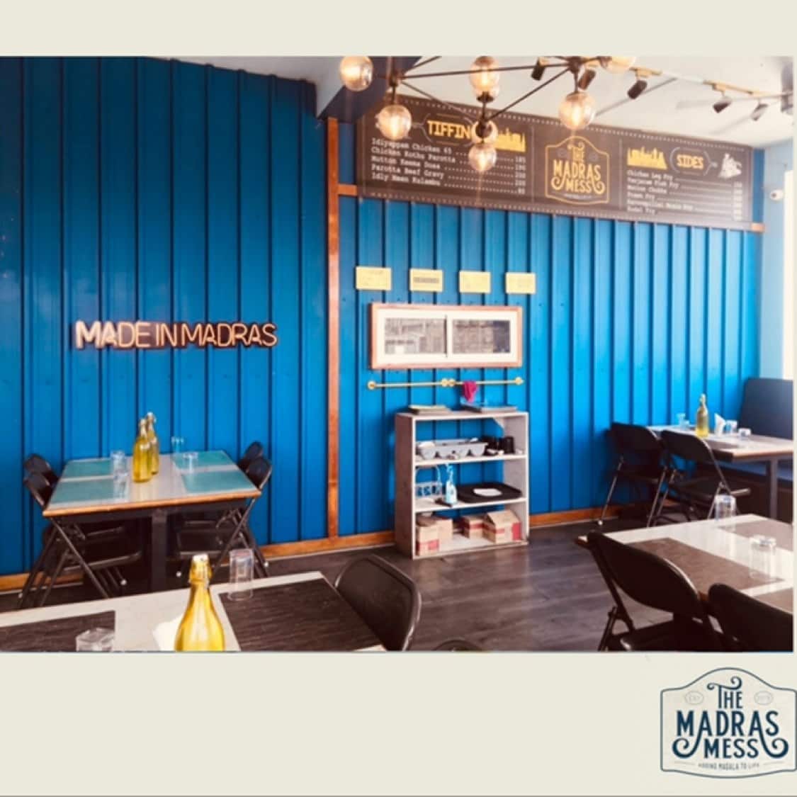 Menu of The Madras Mess, Tambaram, Chennai