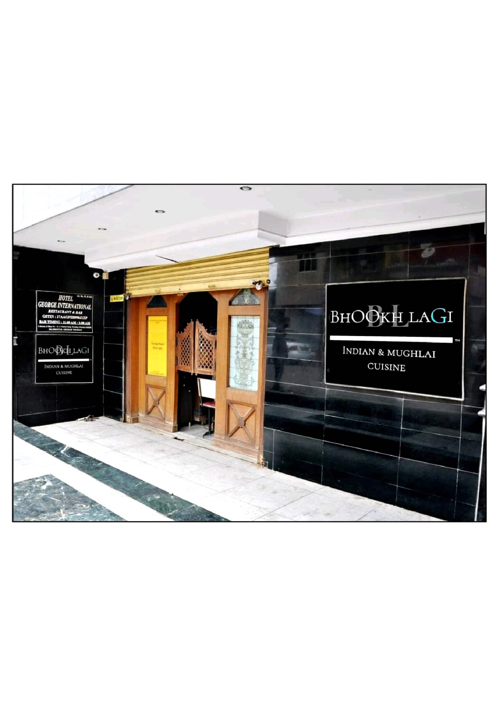 Menu of Bhookh Lagi, Trombay, Mumbai