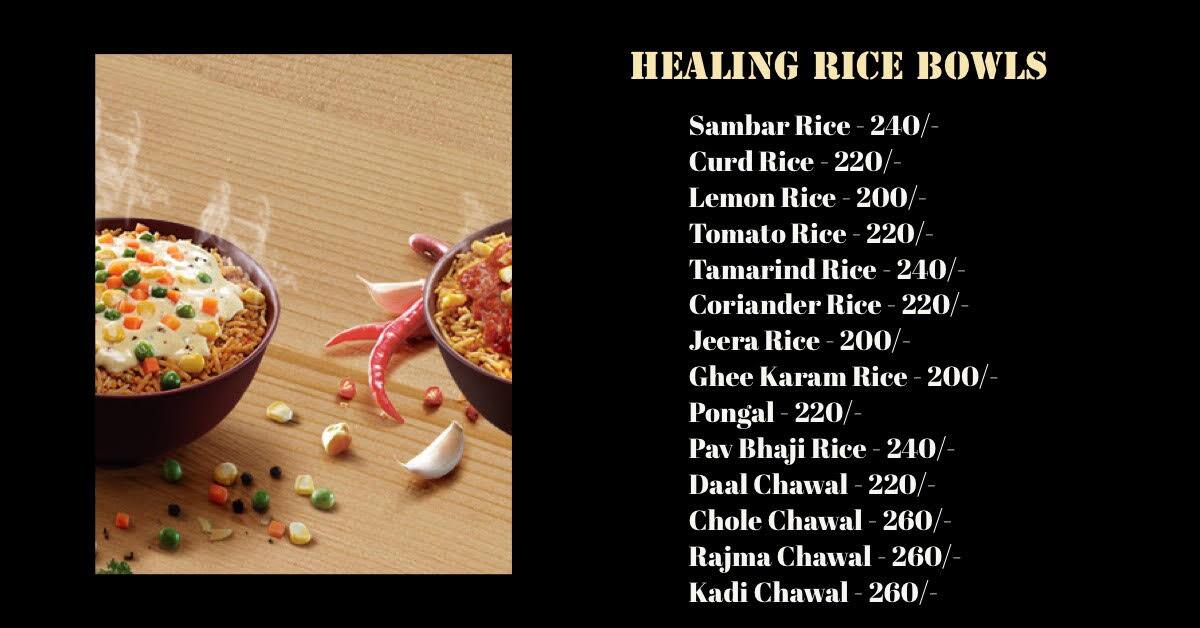 Healing Rice Bowls, Madhapur order online - Zomato