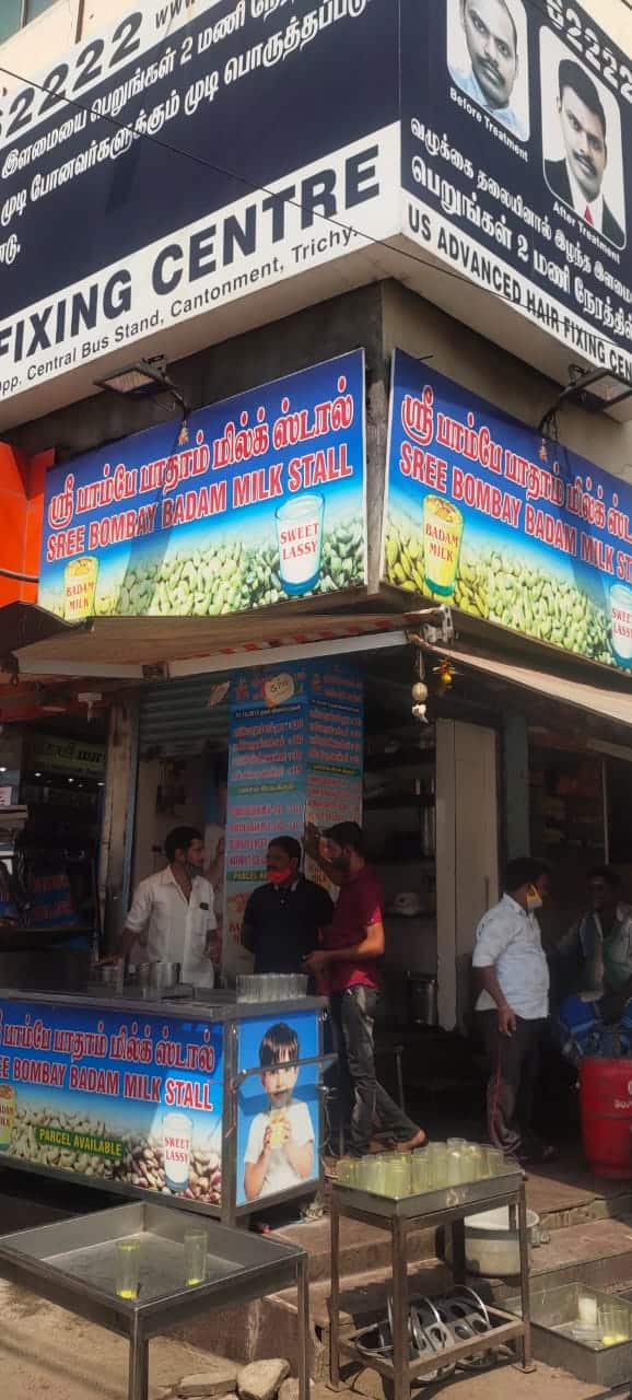 Sri Bombay Badam Milk Stall Cantonment Trichy Zomato