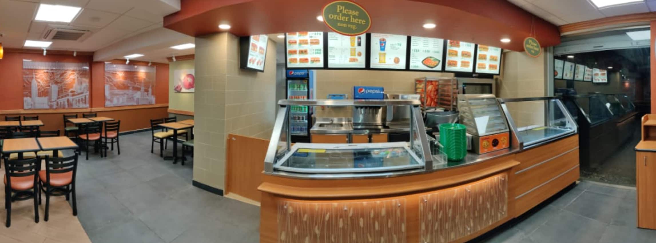 Menu of Subway, Calangute, Goa