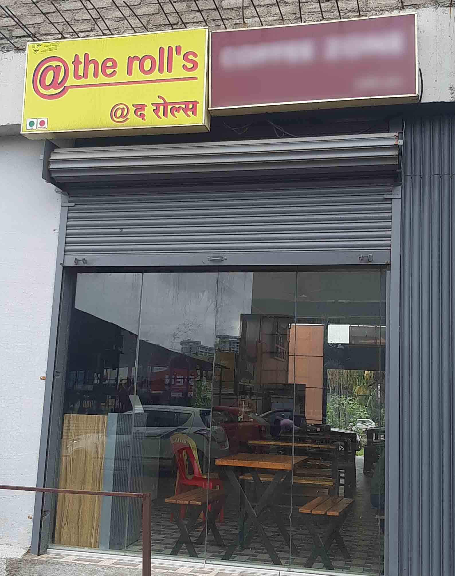 Menu of At The Rolls, Magarpatta, Pune