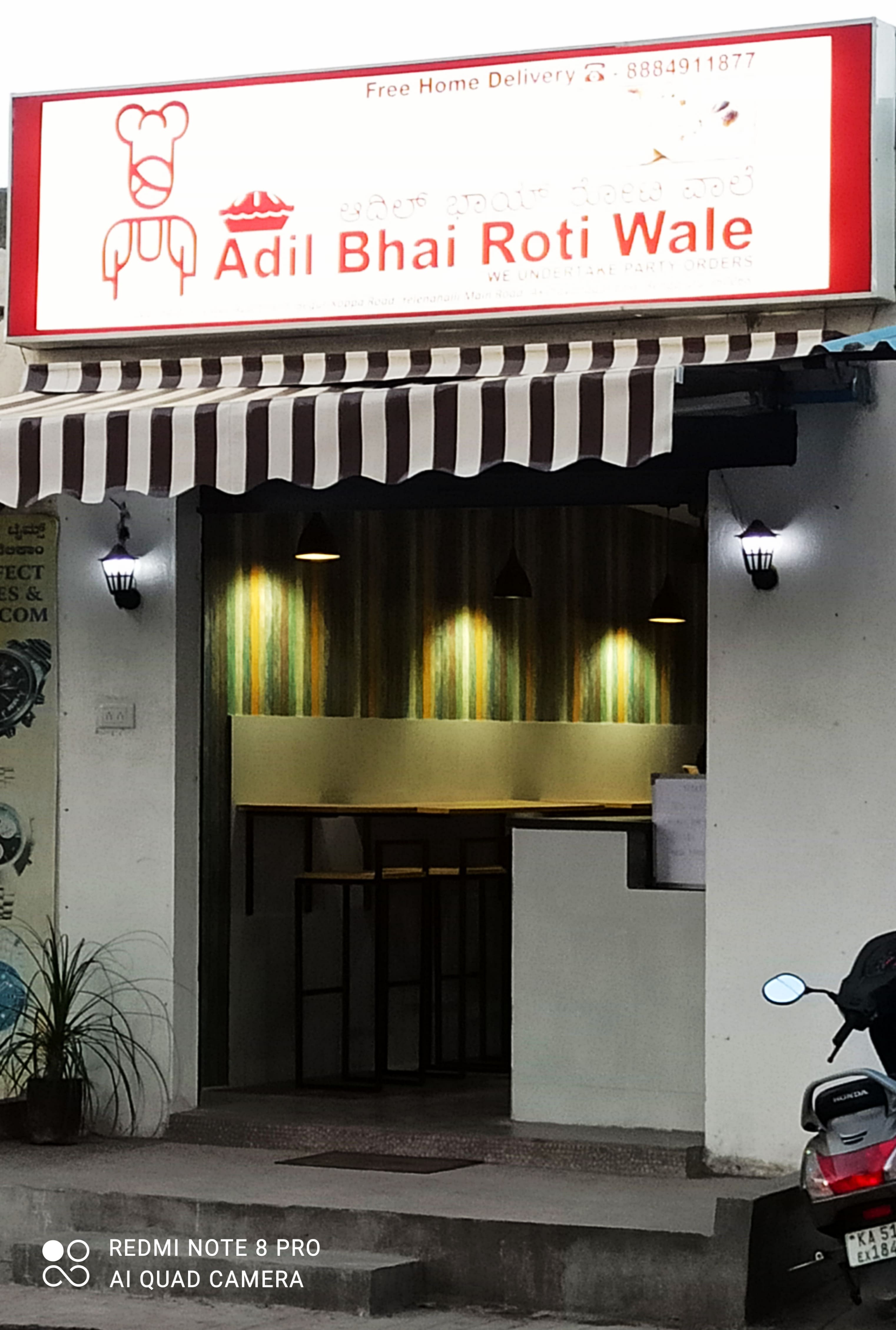 Adil Bhai Roti Wale, Bannerghatta Road, Bangalore | Zomato