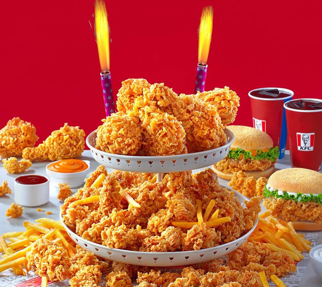 Menu of KFC, Penha de Franca, Goa