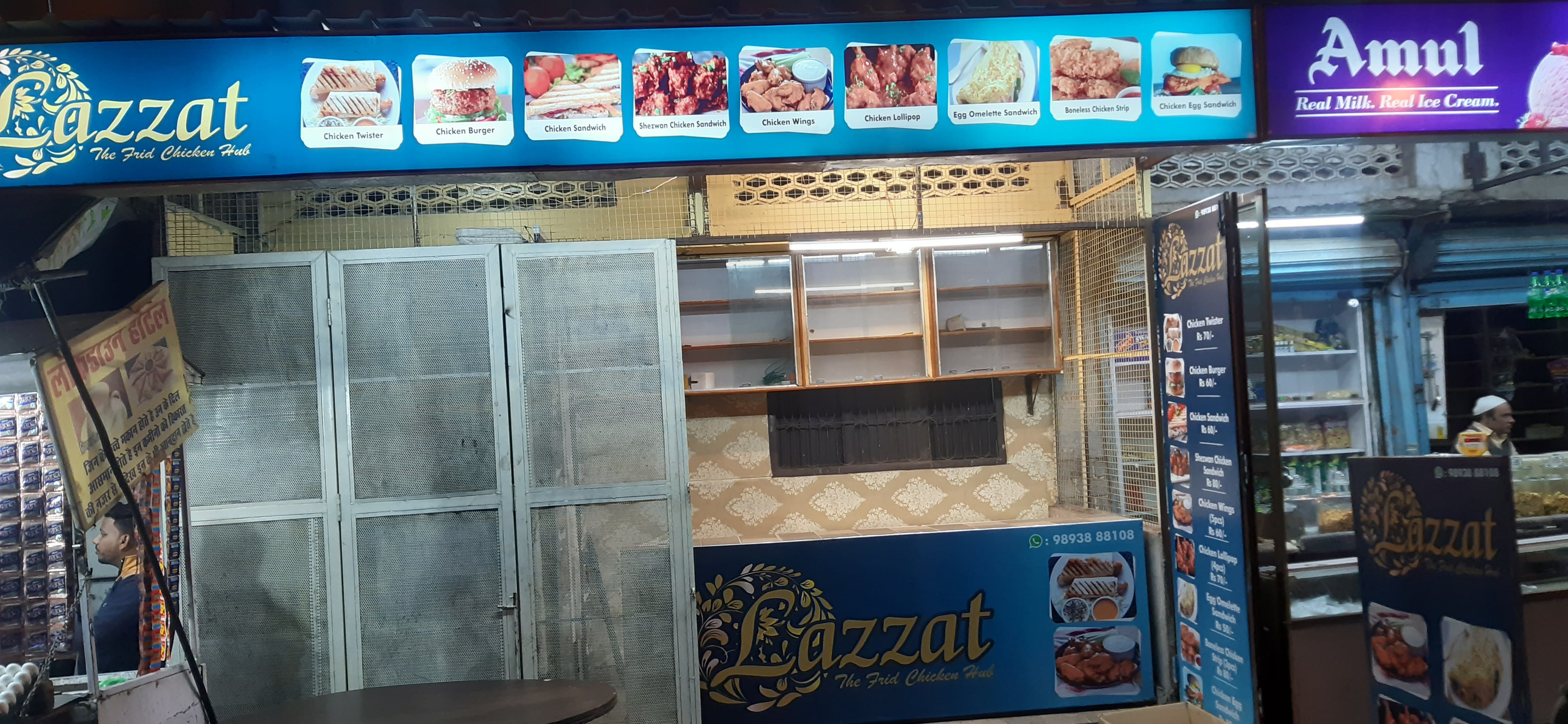Lazzat The Fried Chicken Hub, Peer Gate Area, Bhopal | Zomato