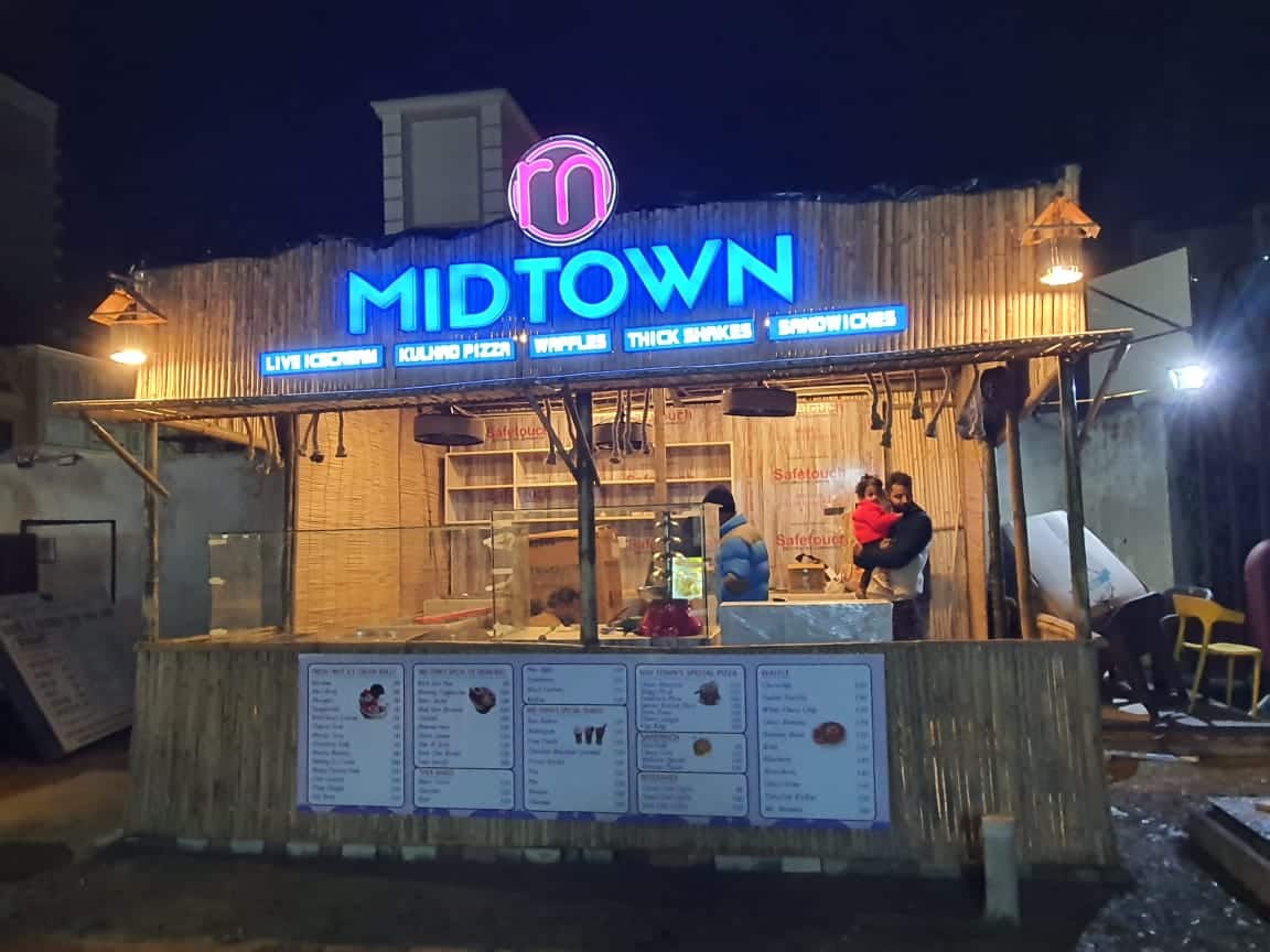 Menu of Midtown, VIP Road, Zirakpur