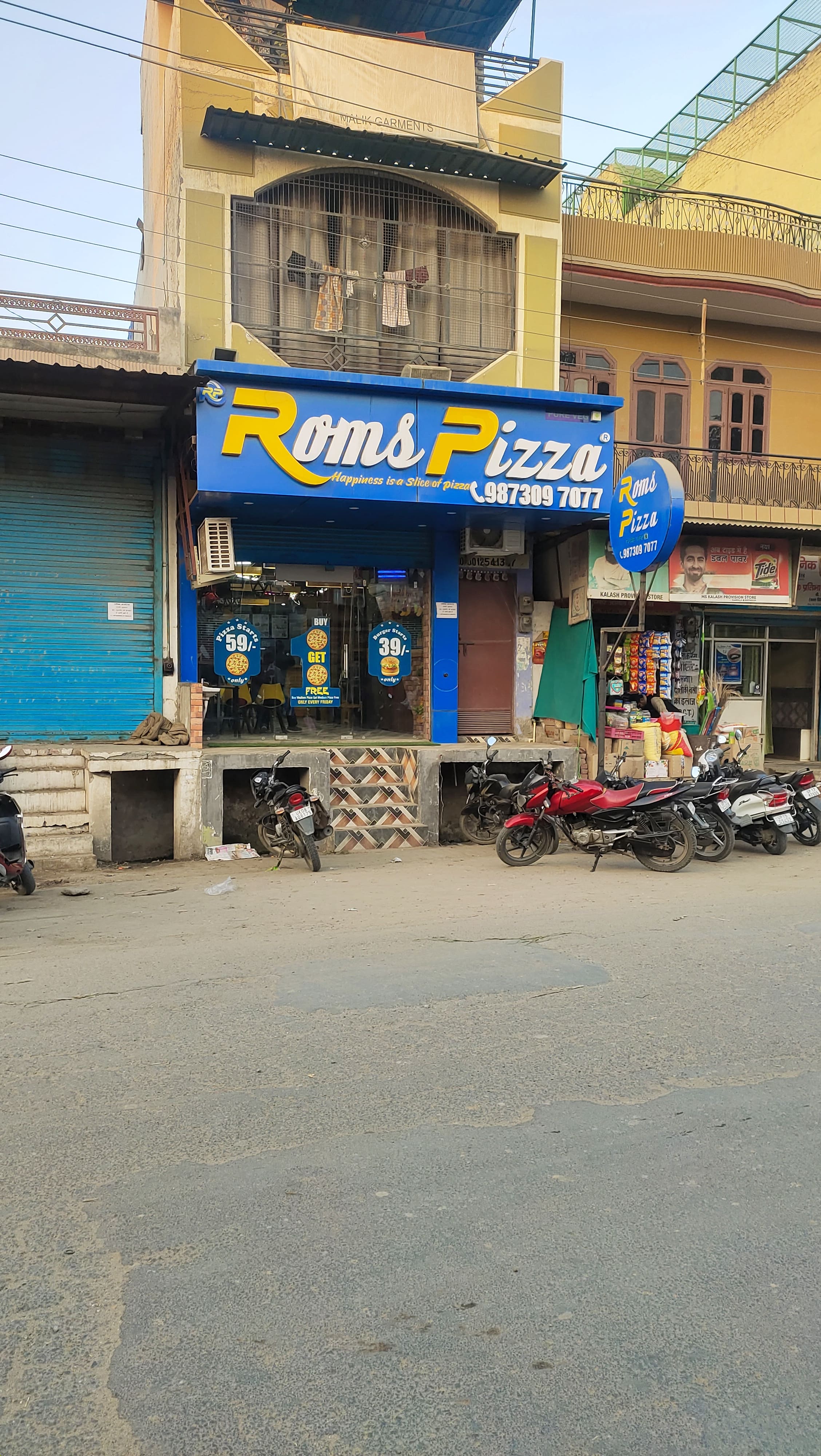 Rom`s Pizza, Kandhla Locality order online - Zomato