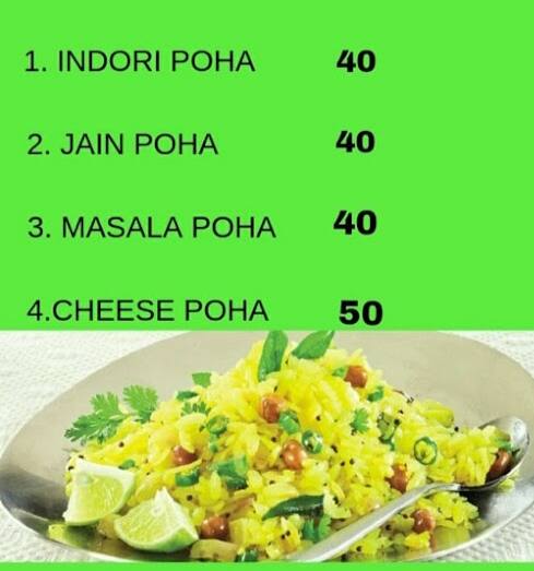 Tasty Takeaway Poha Point, Vidhyadhar Nagar, Jaipur | Zomato