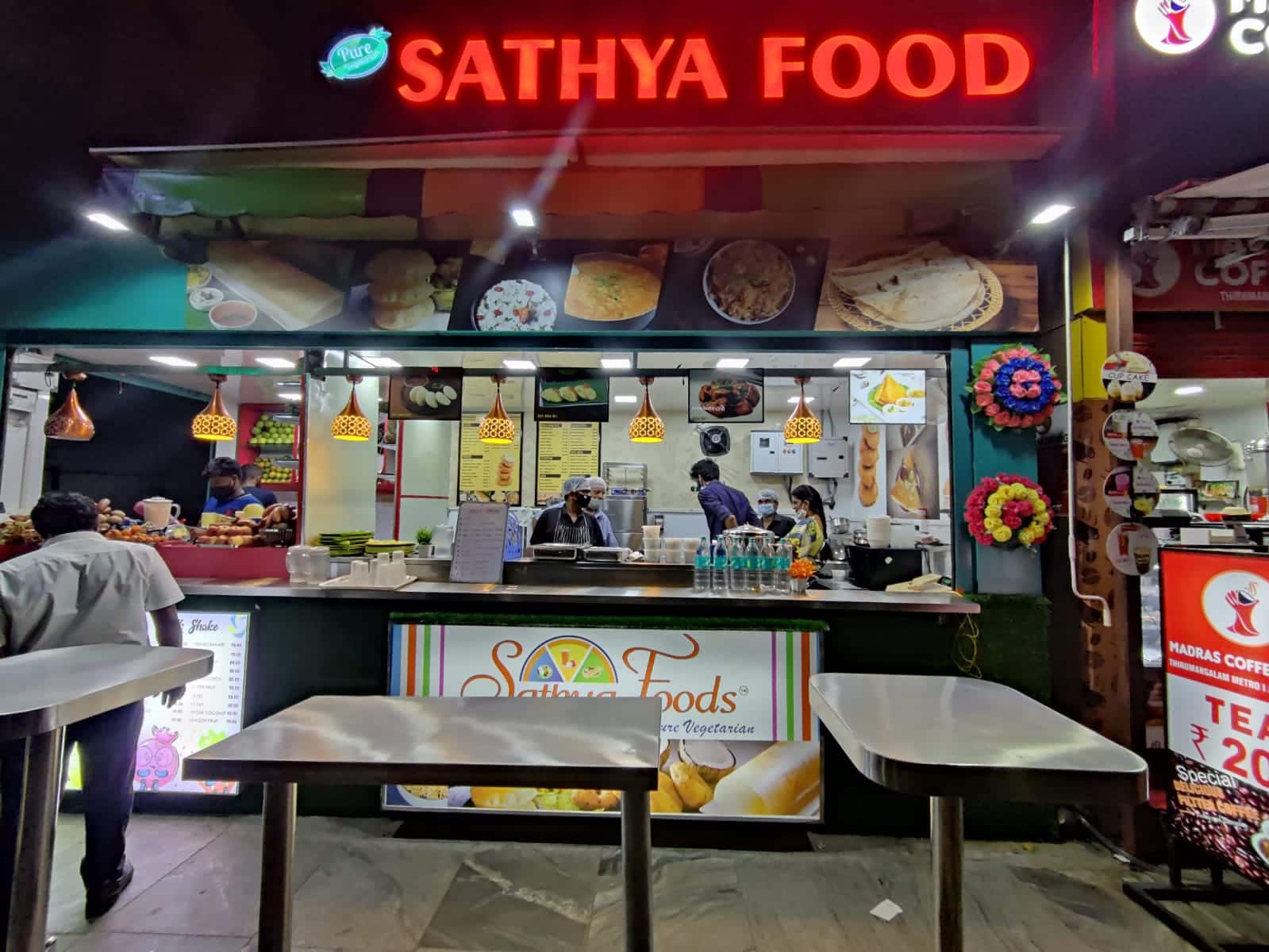 Book table and online reservation at Sathya Foods, Anna Nagar West, Chennai