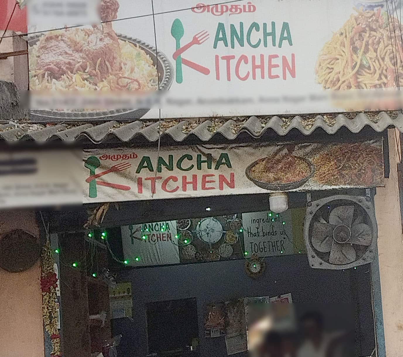 Menu of Kancha Kitchen, Anna Nagar East, Chennai