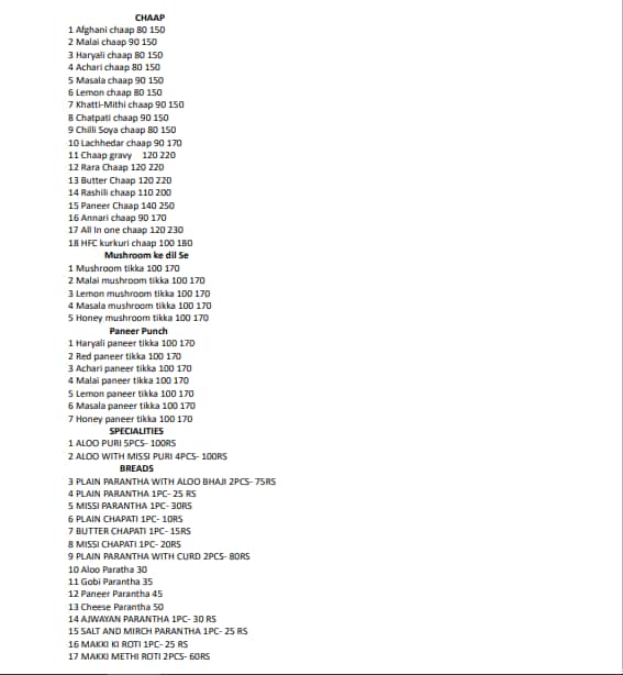 Harsh Foods, Lahori Gate, Patiala | Zomato