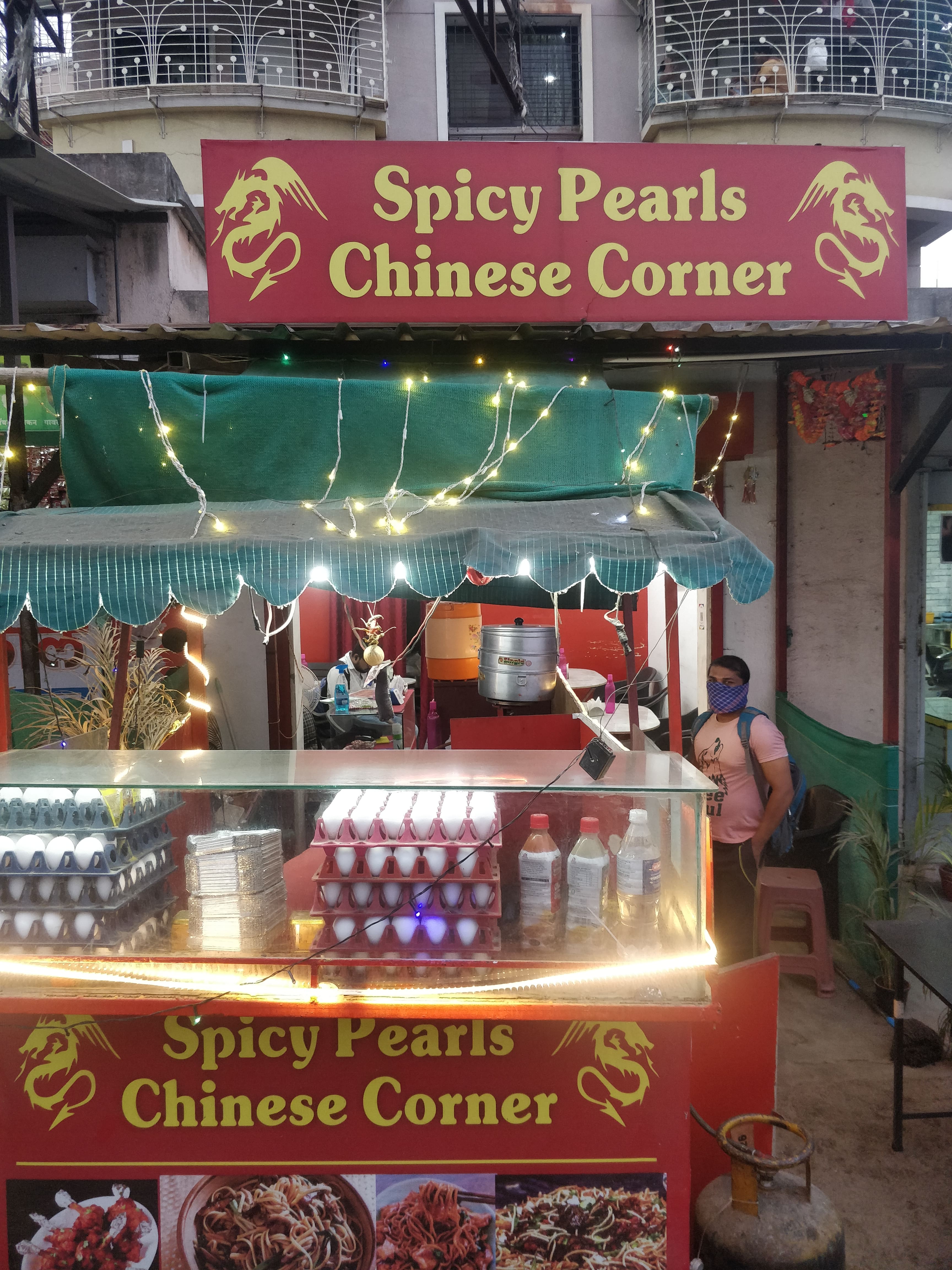 Menu of Spicy Pearls, Sus, Pune