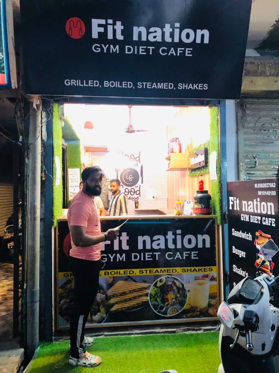 Fit Nation Gym Diet Cafe, Shahdara, New Delhi | Zomato