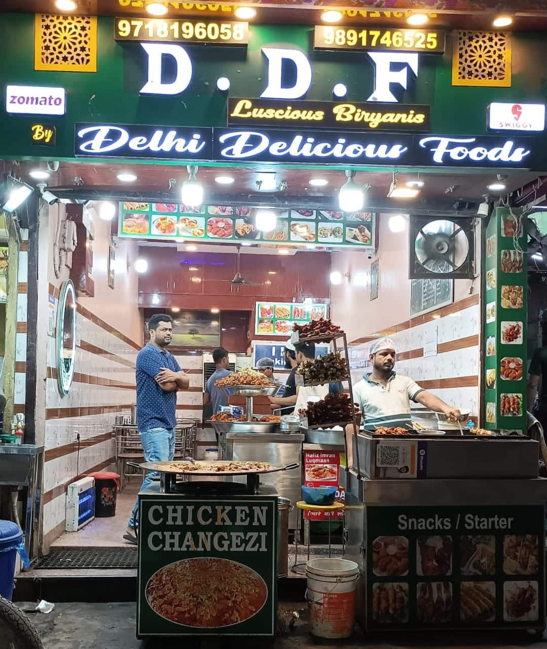 Menu of Delhi Delicious Foods, Zakir Nagar, New Delhi