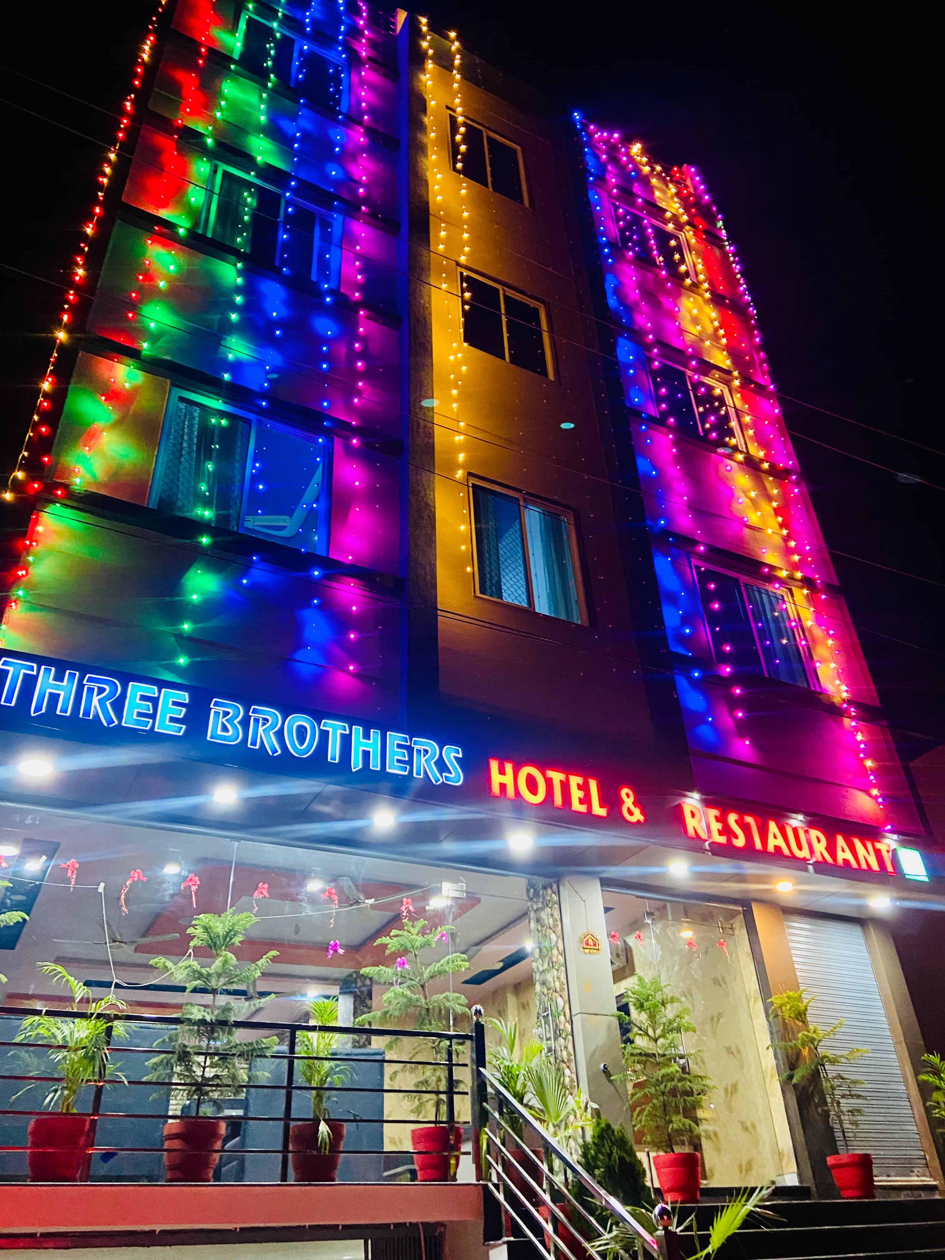 Menu of Three Brothers Hotel & Restaurant, Pratap Nagar, Udaipur