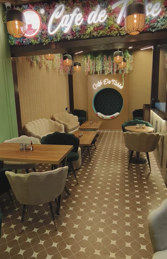 Book table and online reservation at Cafe De Tasse, Raja Garden, New Delhi