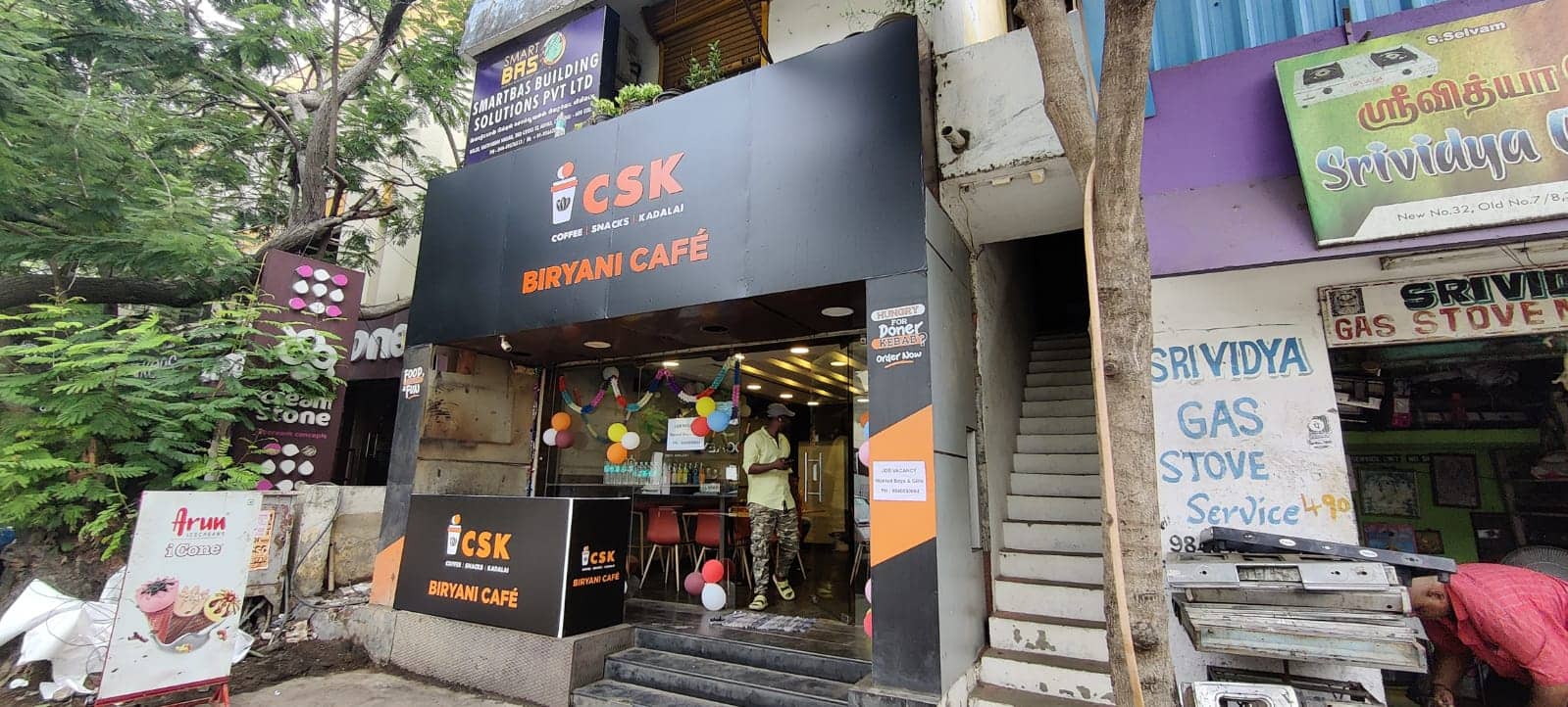Menu of CSK Biryani Cafe, Adyar, Chennai