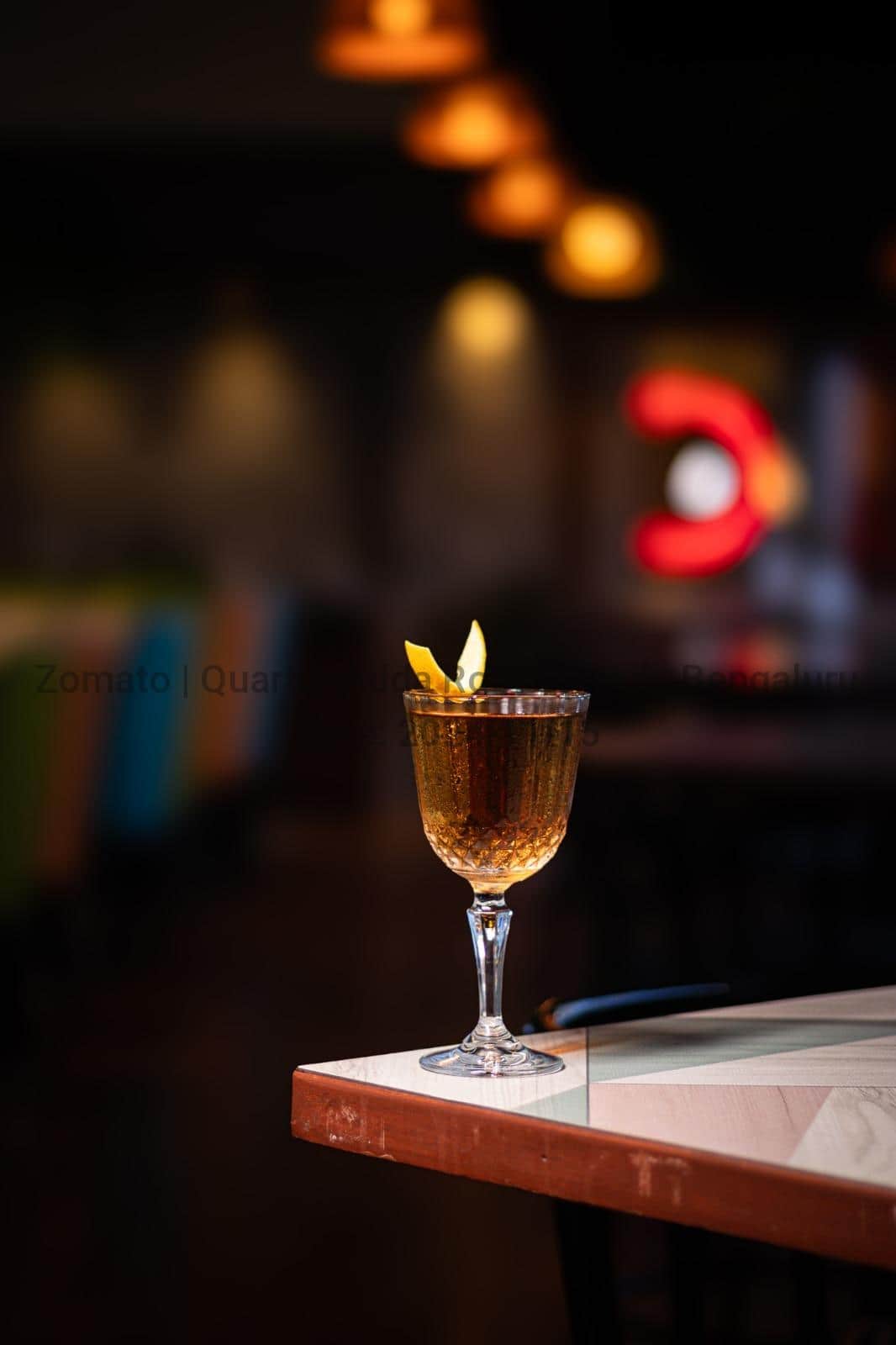 Menu of Quarter Adda Rooftop Pub, Yelahanka, Bangalore