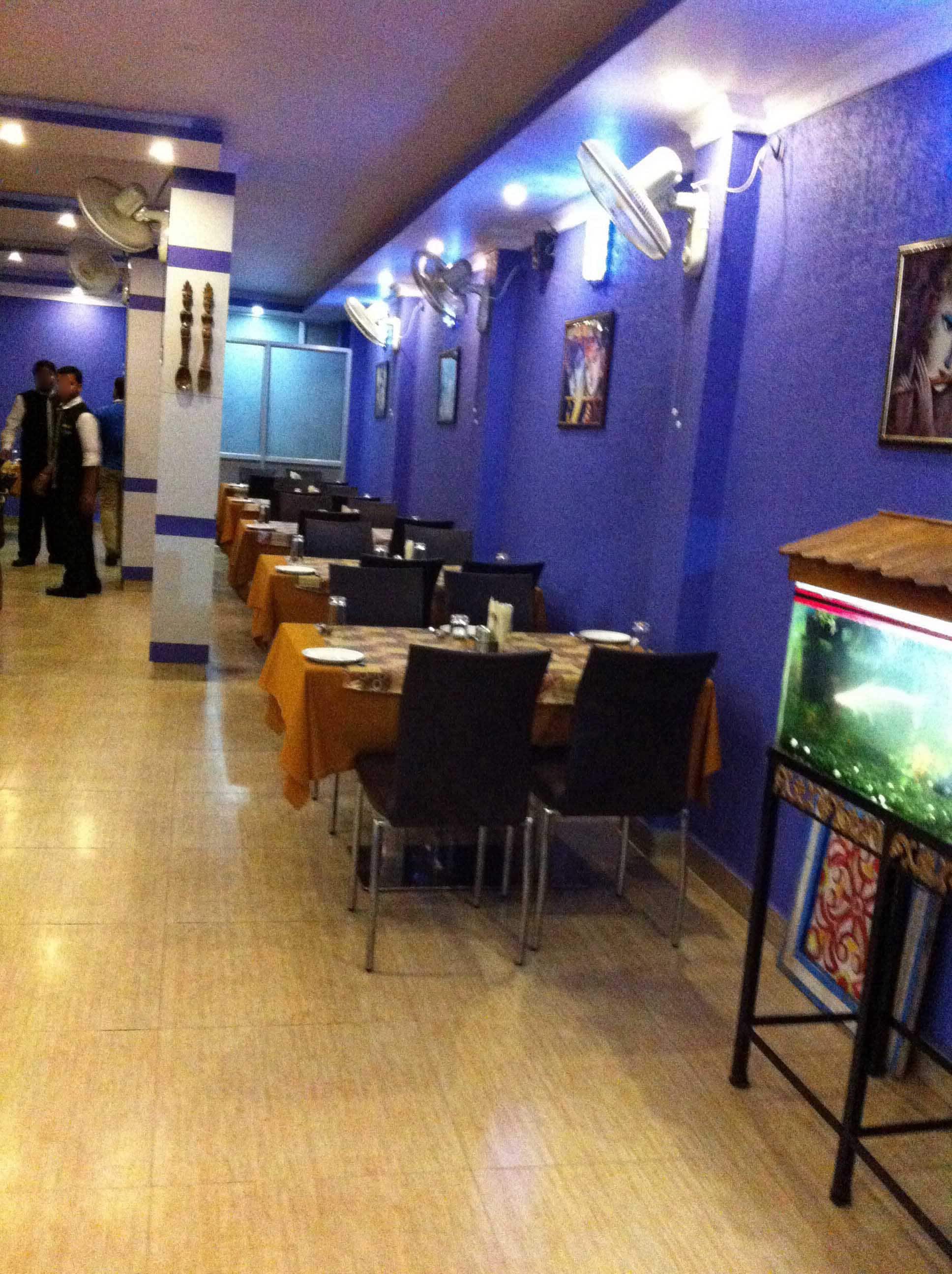 Menu of Kanha's, Morabadi, Ranchi